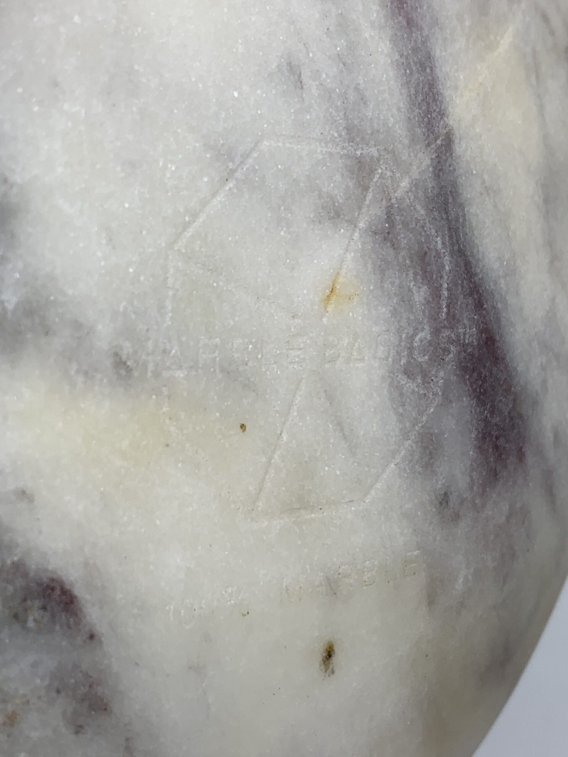 Marble Basics 100% Marble Round Dish 12cm - Vintage Keepsakes