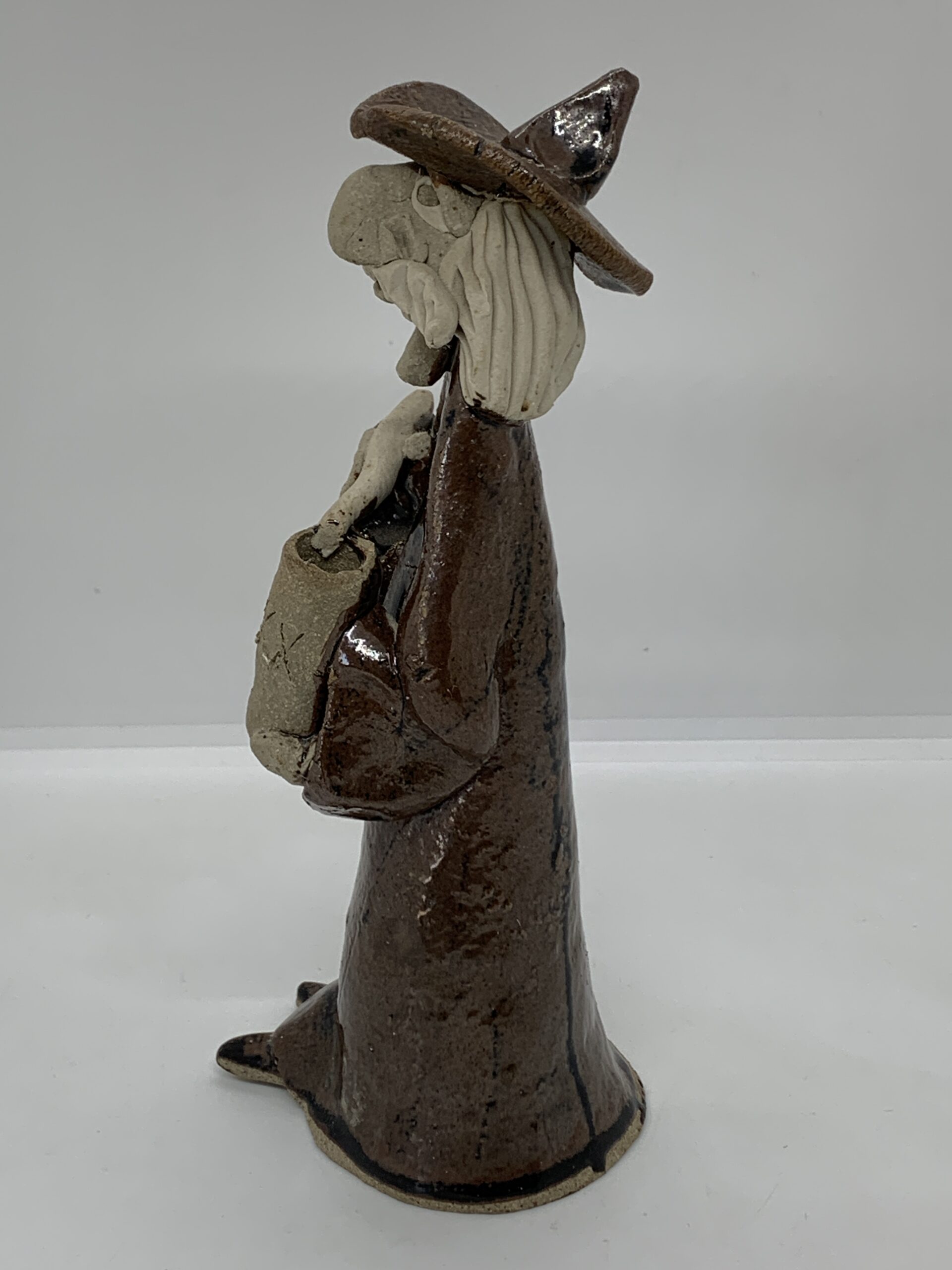 Pottery Wizard incised - The Wizards of Oz Wizard 81 - 21cm - Vintage ...