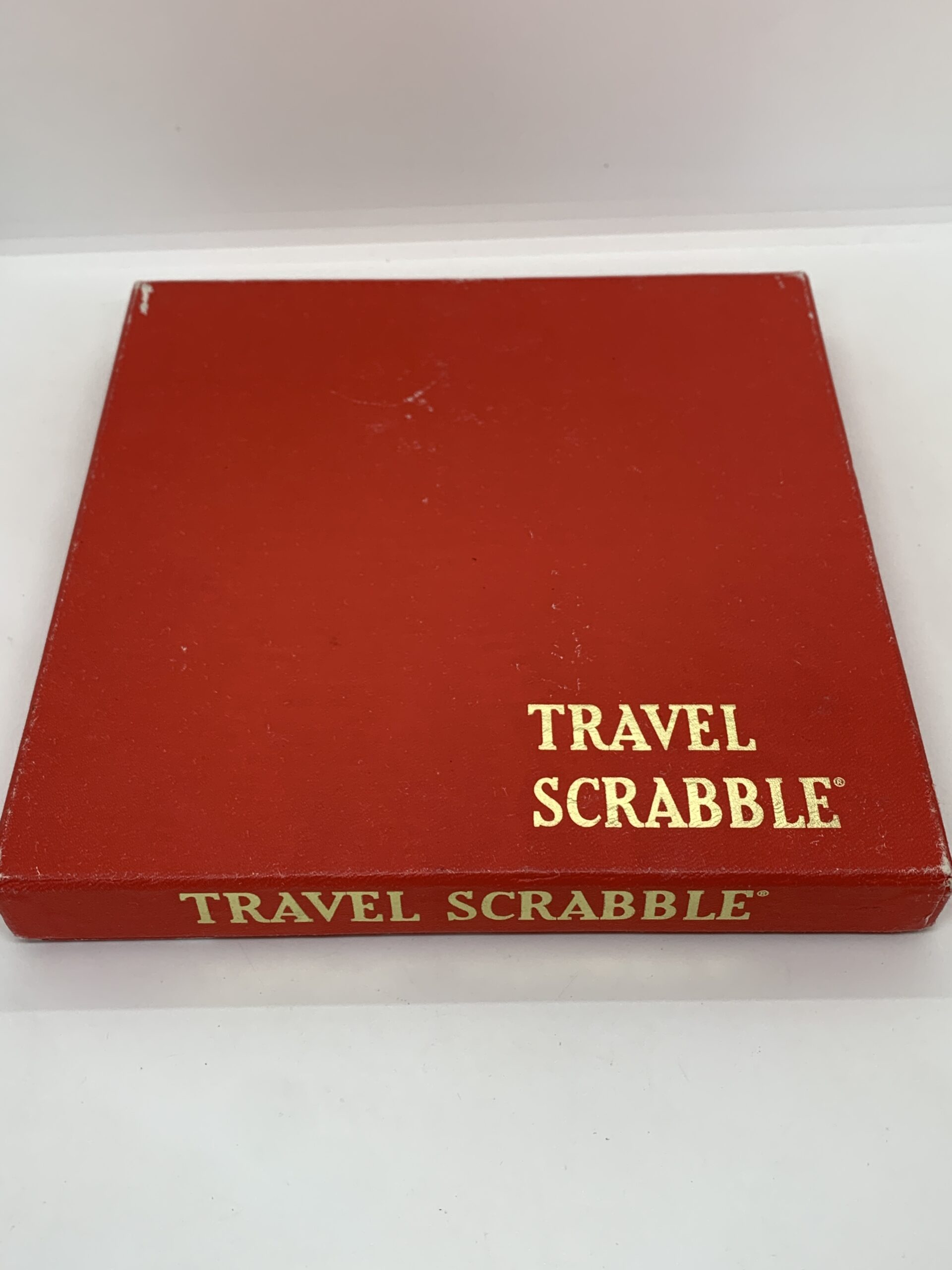 Vintage Travel Scrabble Set in Box - Complete - Vintage Keepsakes