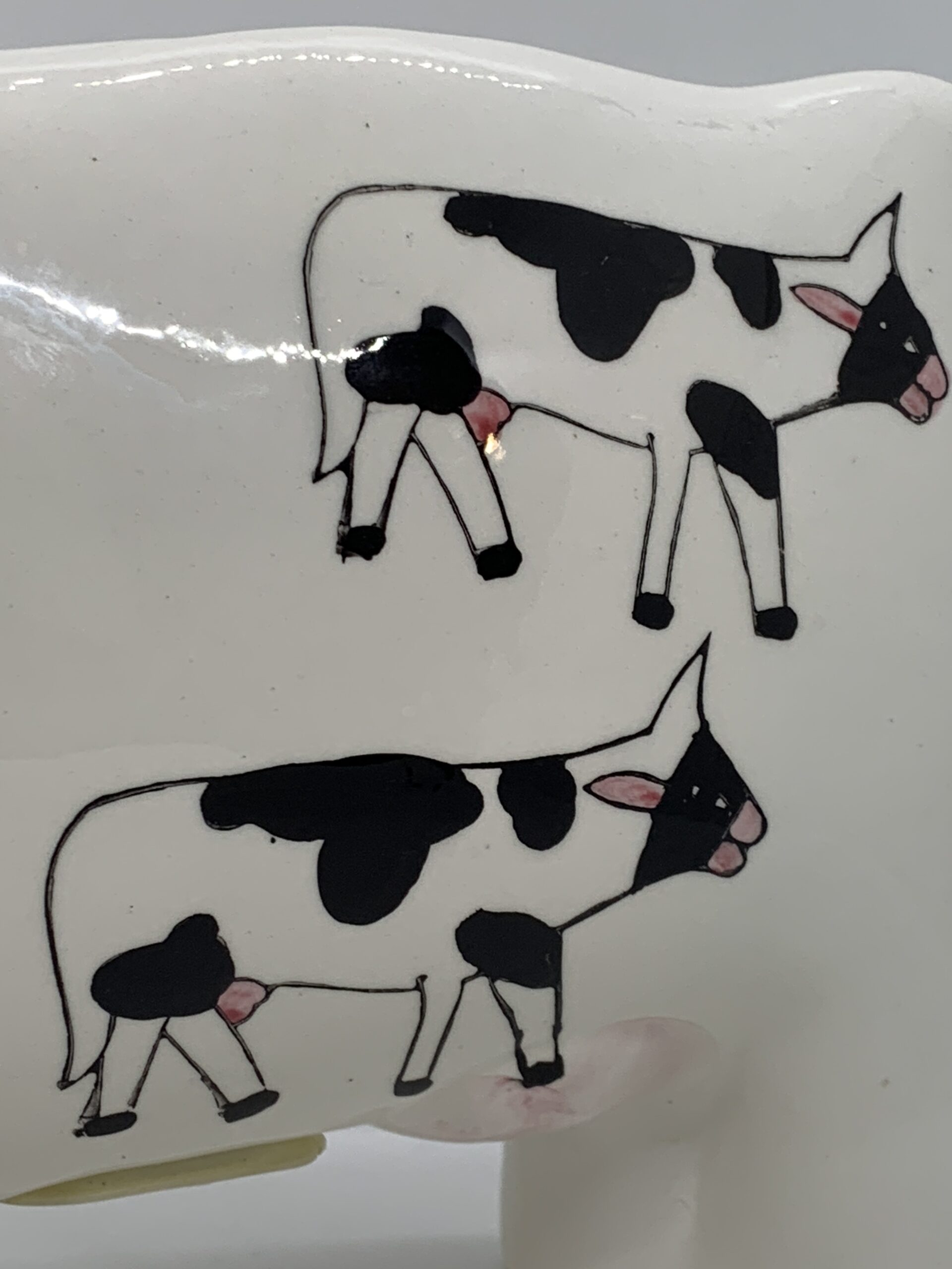 Cow Money Box 21cm - Vintage Keepsakes