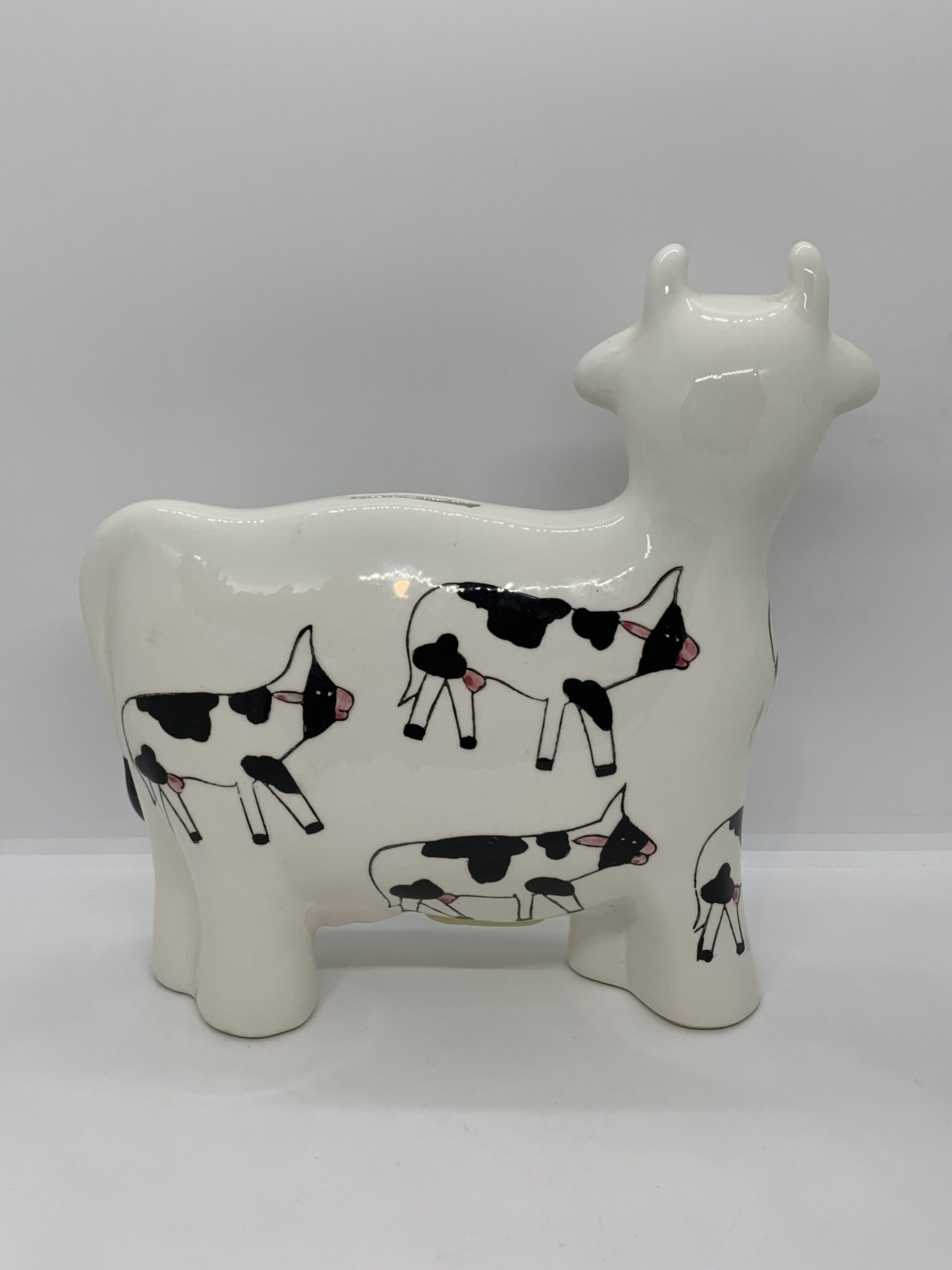 Cow Money Box 21cm - Vintage Keepsakes