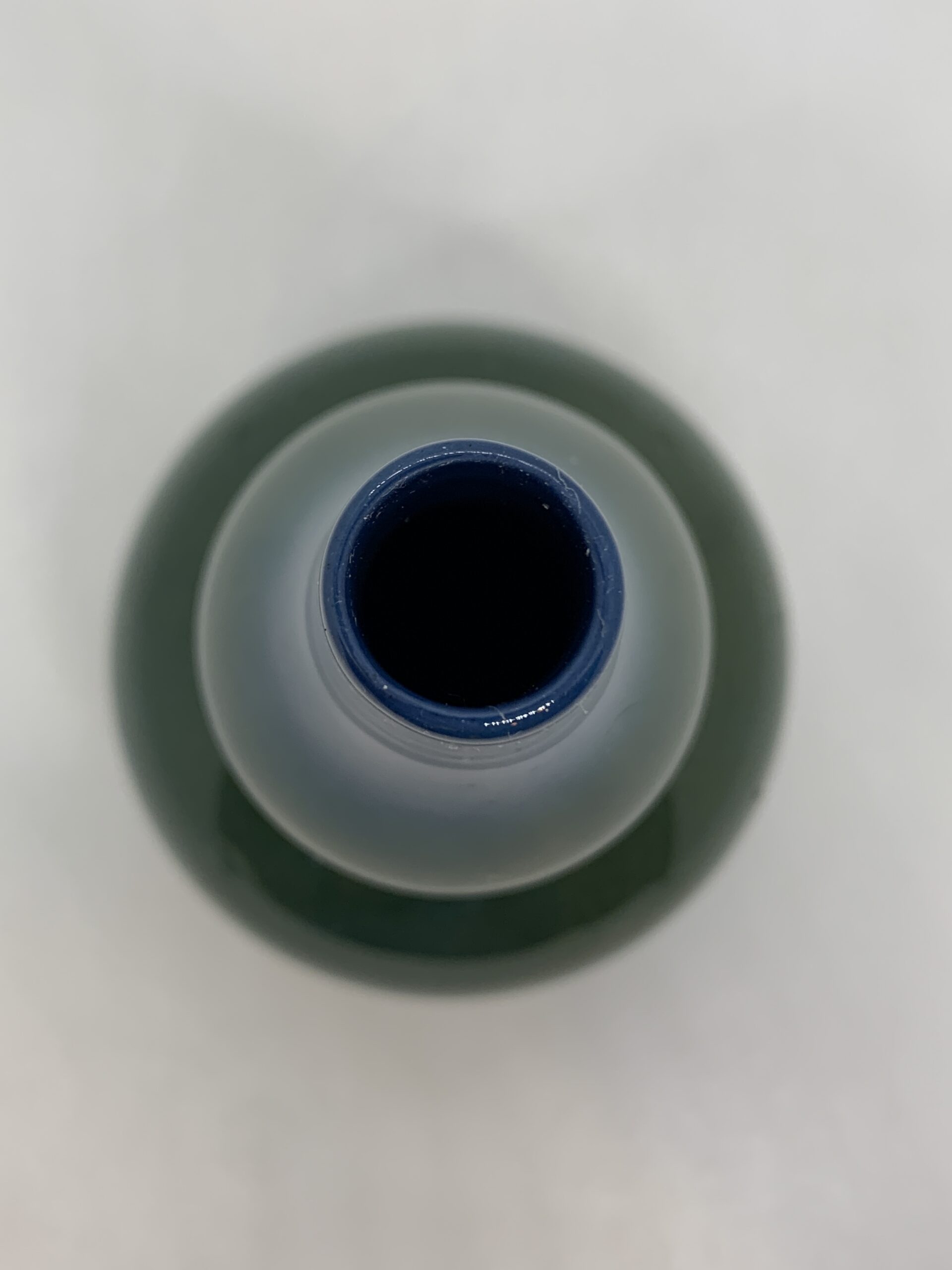 Royal Doulton Titanian Ware Blue Green Color Waisted Vase 16cm ...