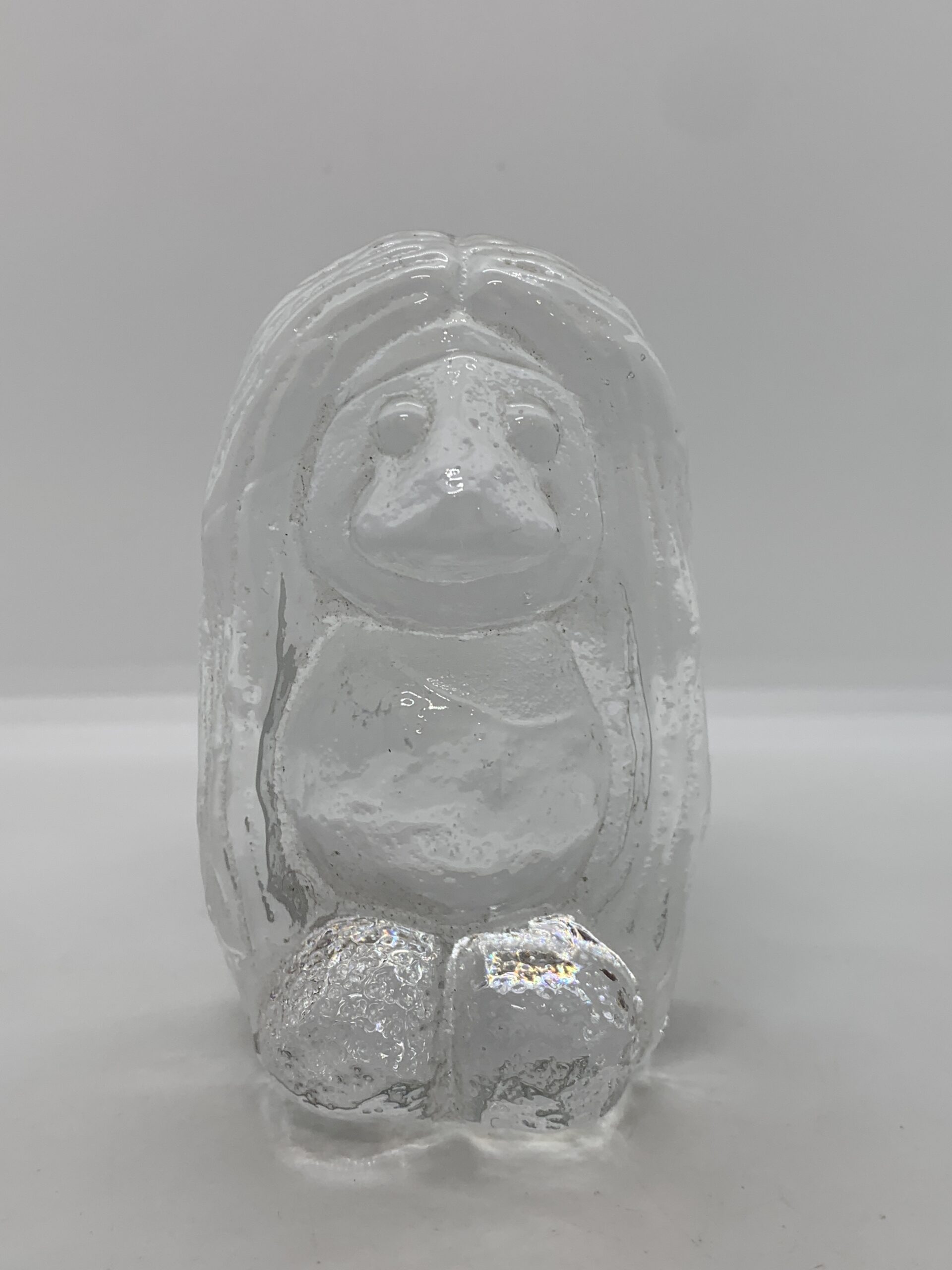 Bergdala Swedish Crystal Flat Back Troll 9cm - Vintage Keepsakes