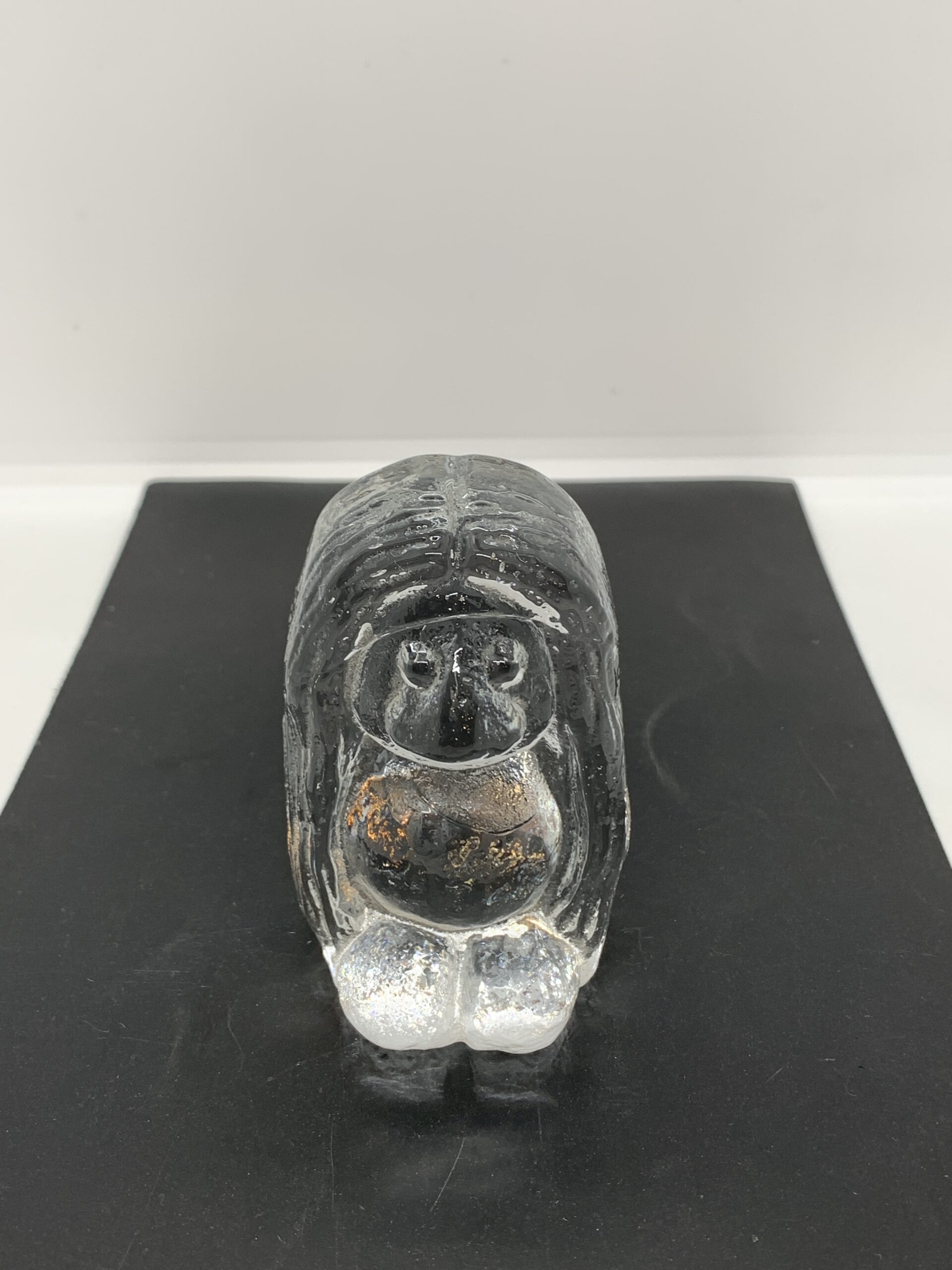 Bergdala Swedish Crystal Flat Back Troll 9cm (possible chip) - Vintage ...