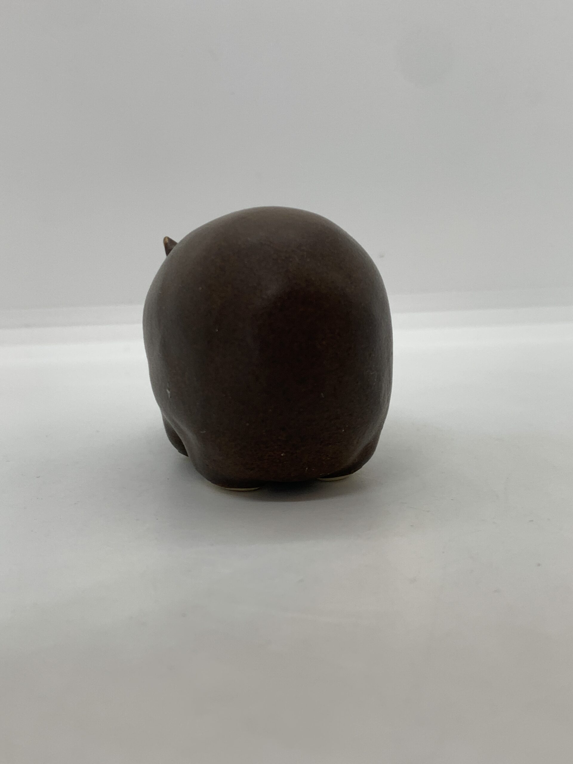 Small Pottery Billabong Wombat 8cm long - Vintage Keepsakes
