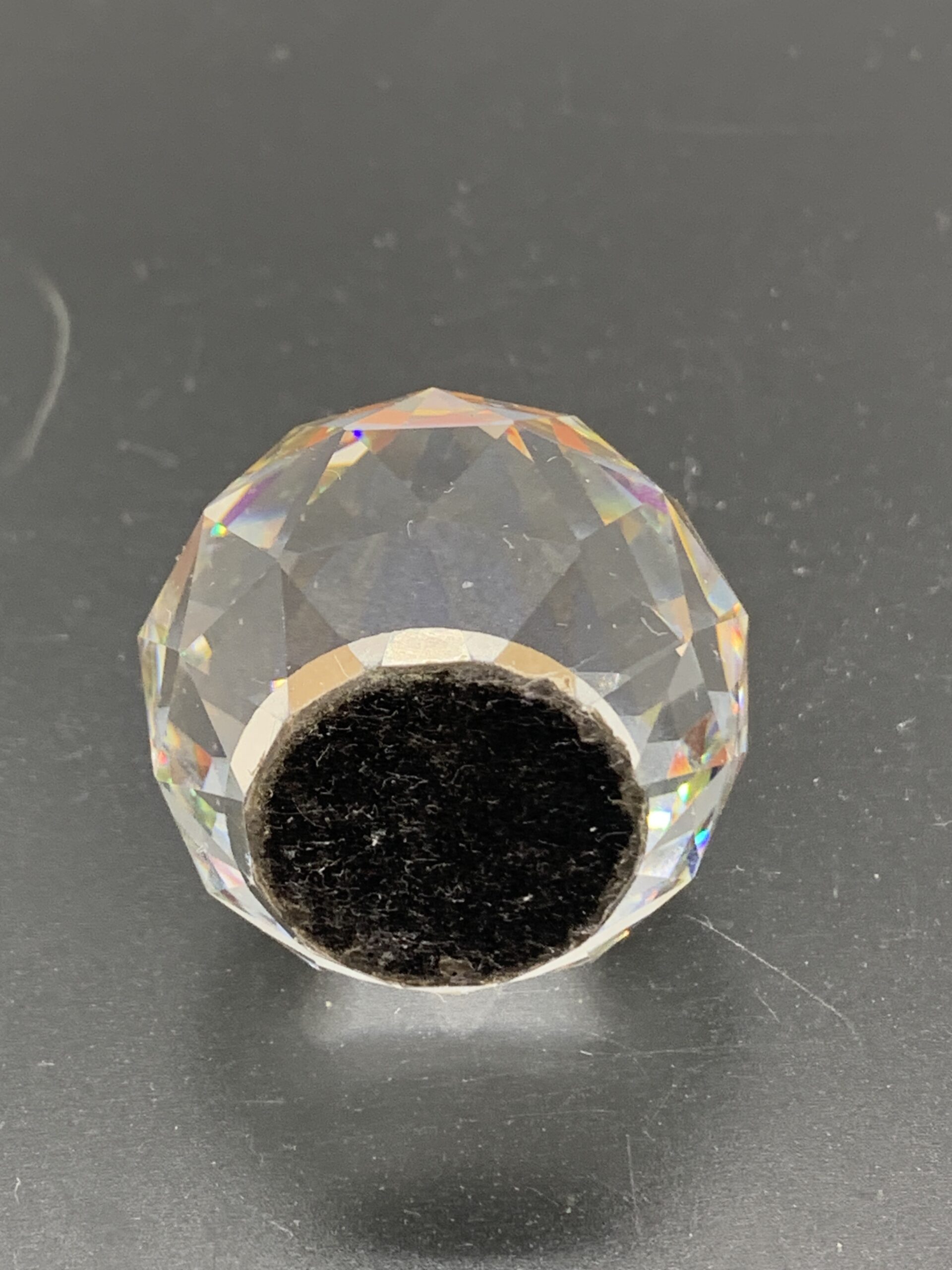 Faceted Round Paperweight 3.5cm - Vintage Keepsakes