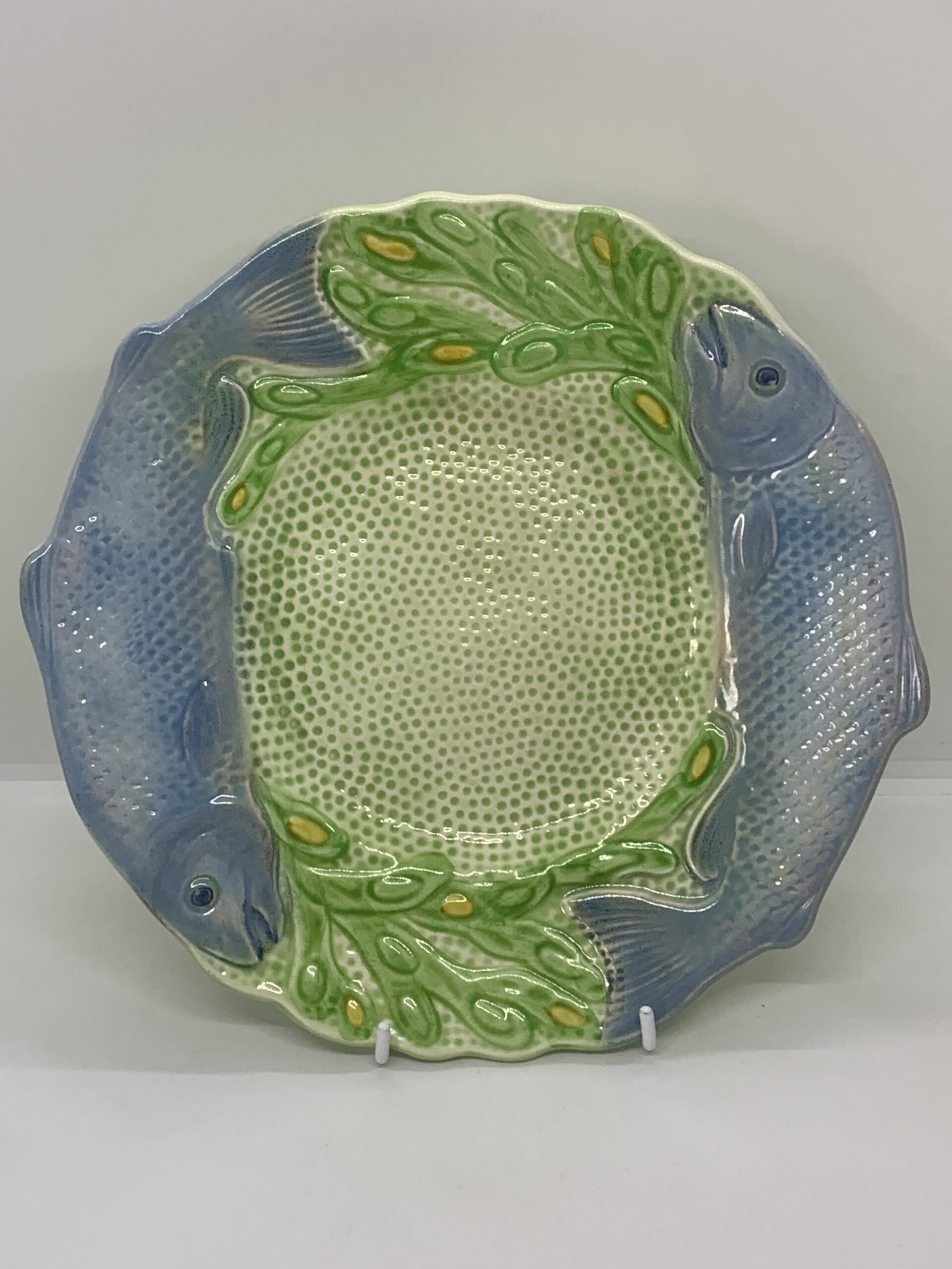 Melba Ware Fish Plate 25cm - Vintage Keepsakes