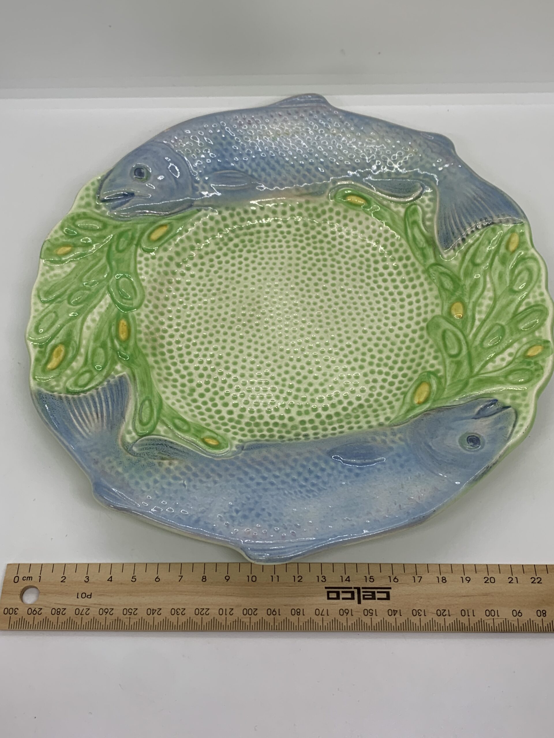 Melba Ware Fish Plate 25cm - Vintage Keepsakes