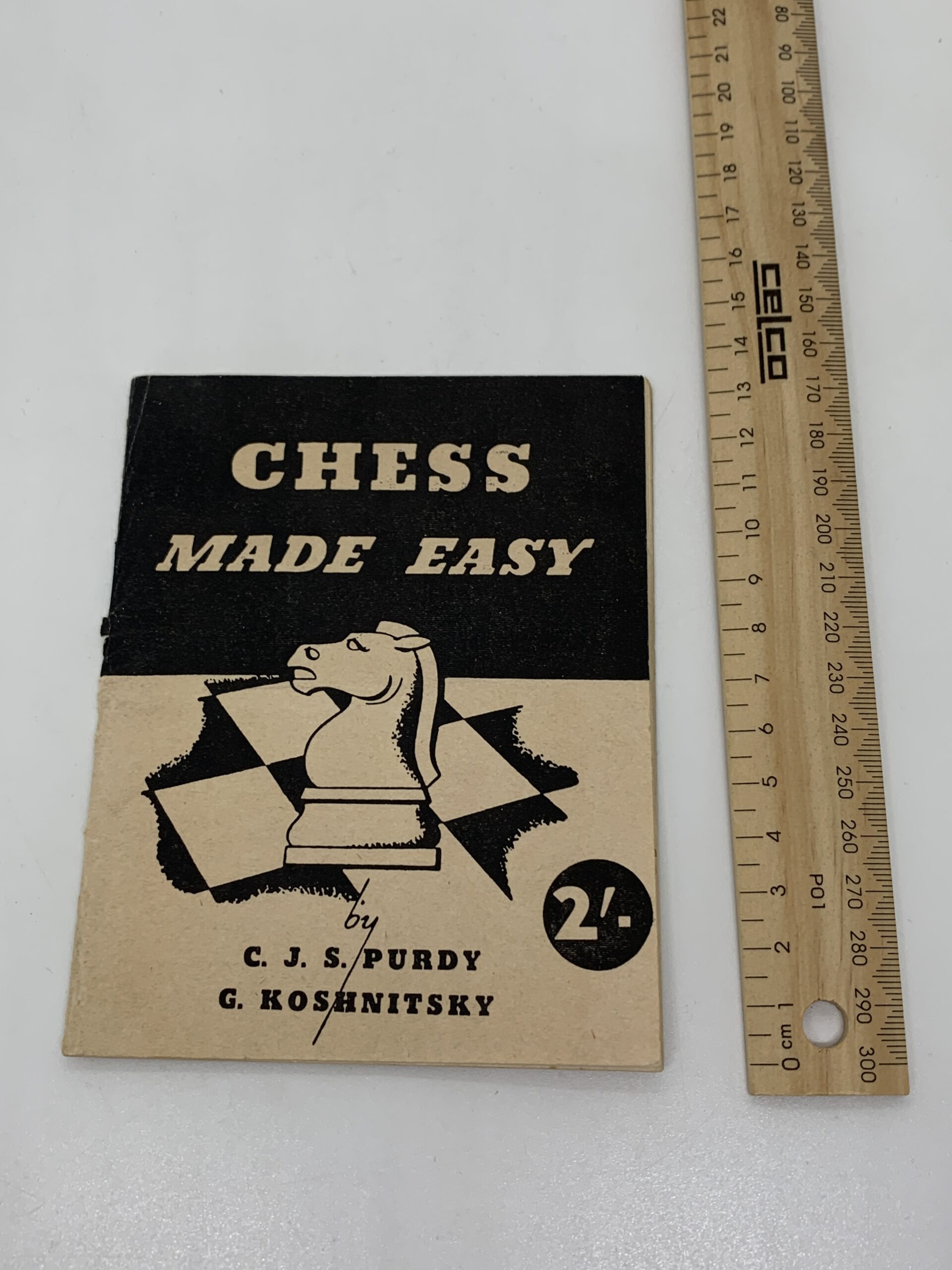 Chess Made Easy by CJS Purdy 1962 - Vintage Keepsakes