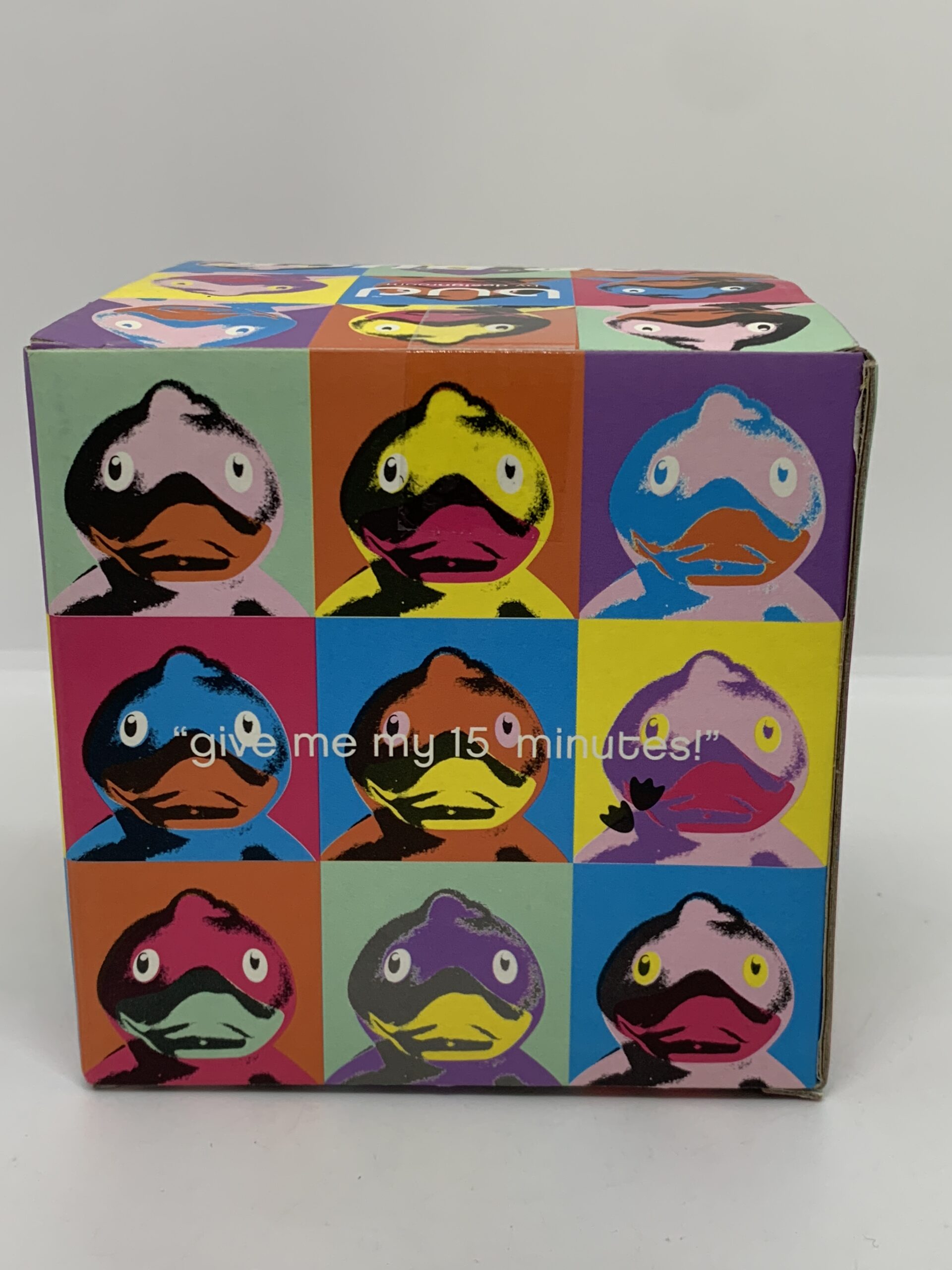 Bud Pop Duck - Give Me my 15 Seconds - Boxed 2004 - Vintage Keepsakes