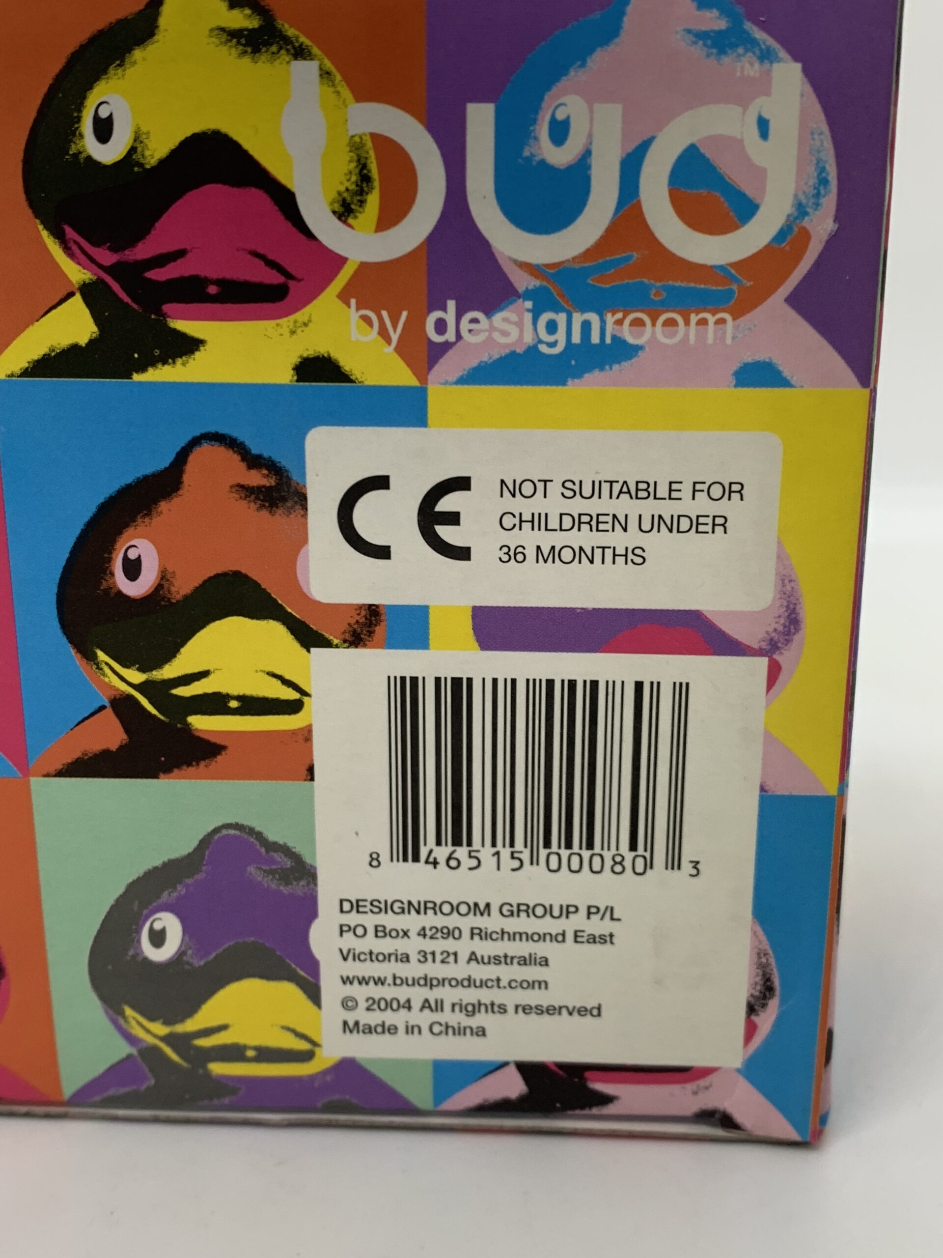 Bud Pop Duck - Give Me my 15 Seconds - Boxed 2004 - Vintage Keepsakes
