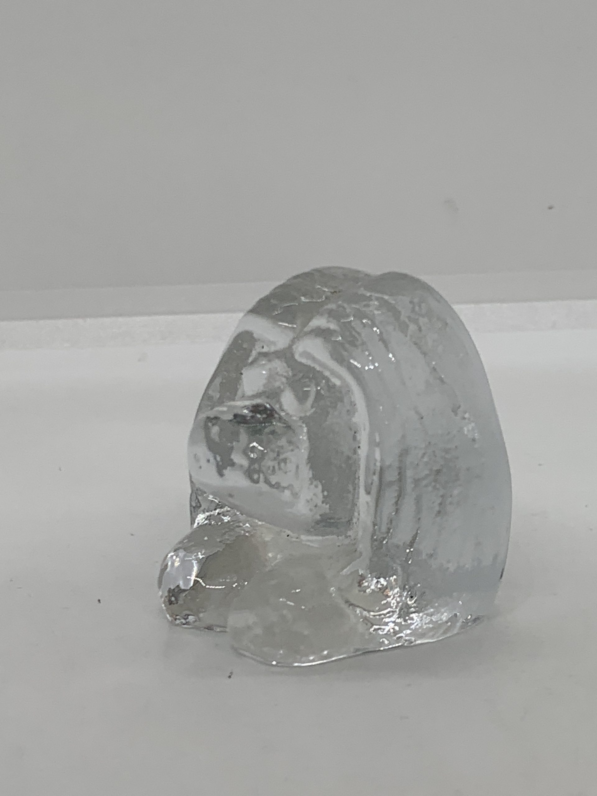Vintage Bergdala Scandanivian Glass Troll 4cm - Vintage Keepsakes