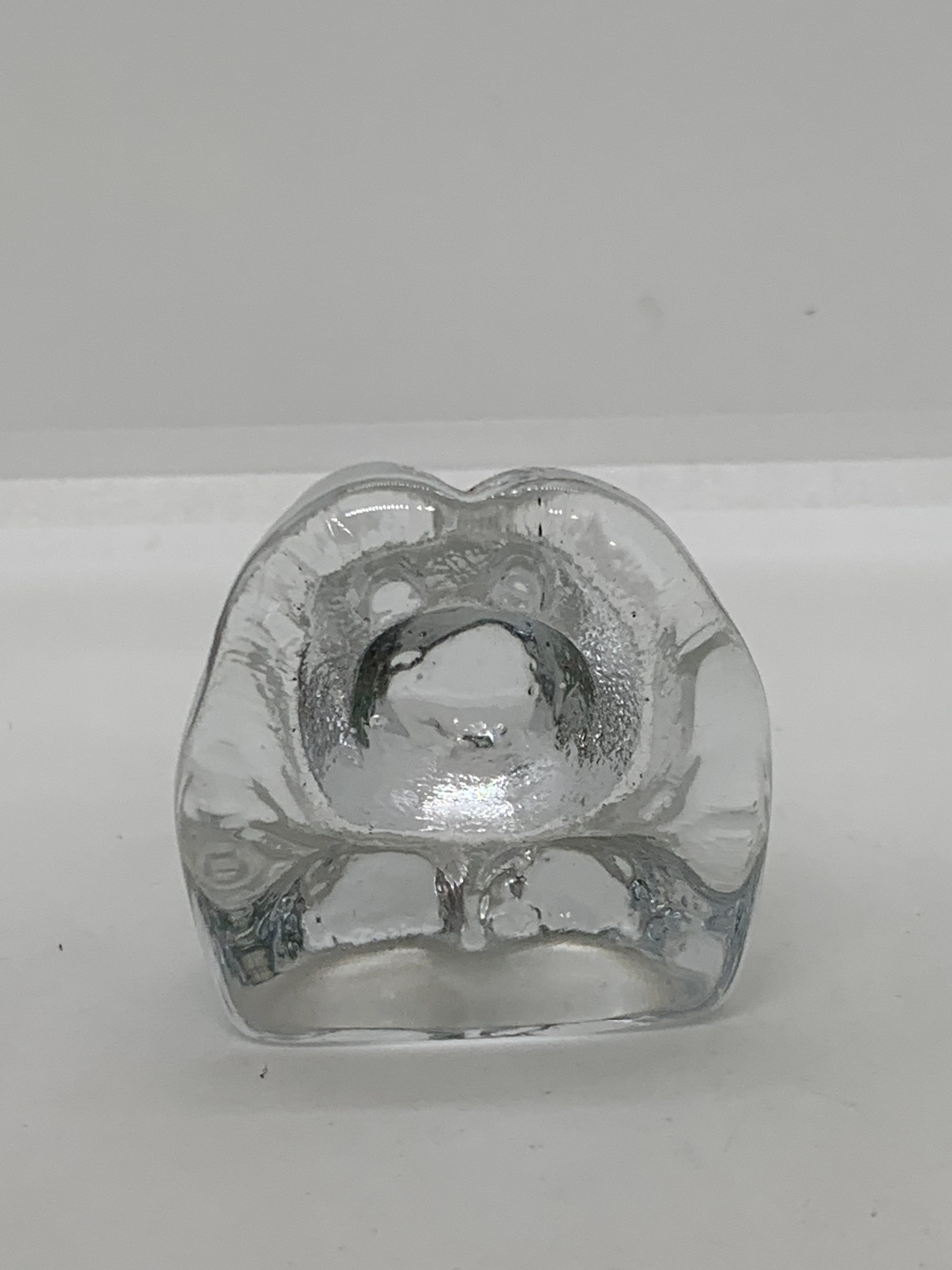 Vintage Bergdala Scandanivian Glass Troll 4cm - Vintage Keepsakes