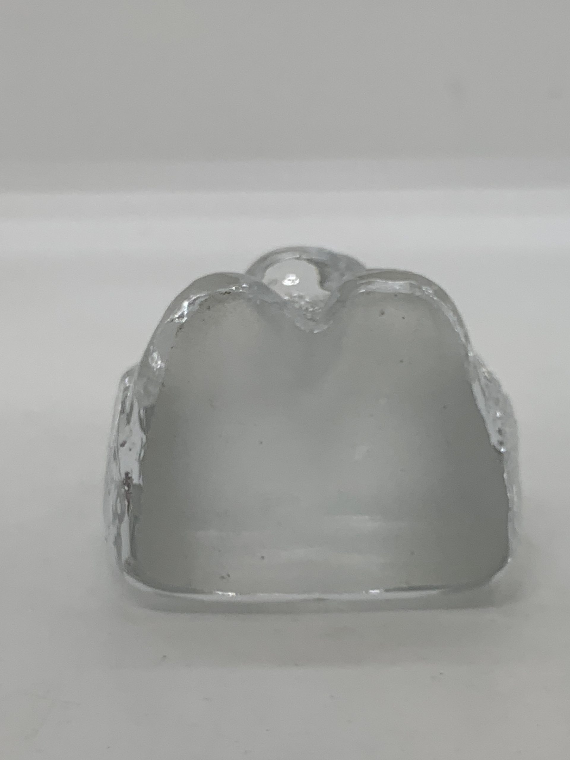 Vintage Bergdala Scandanivian Glass Troll 4cm - Vintage Keepsakes