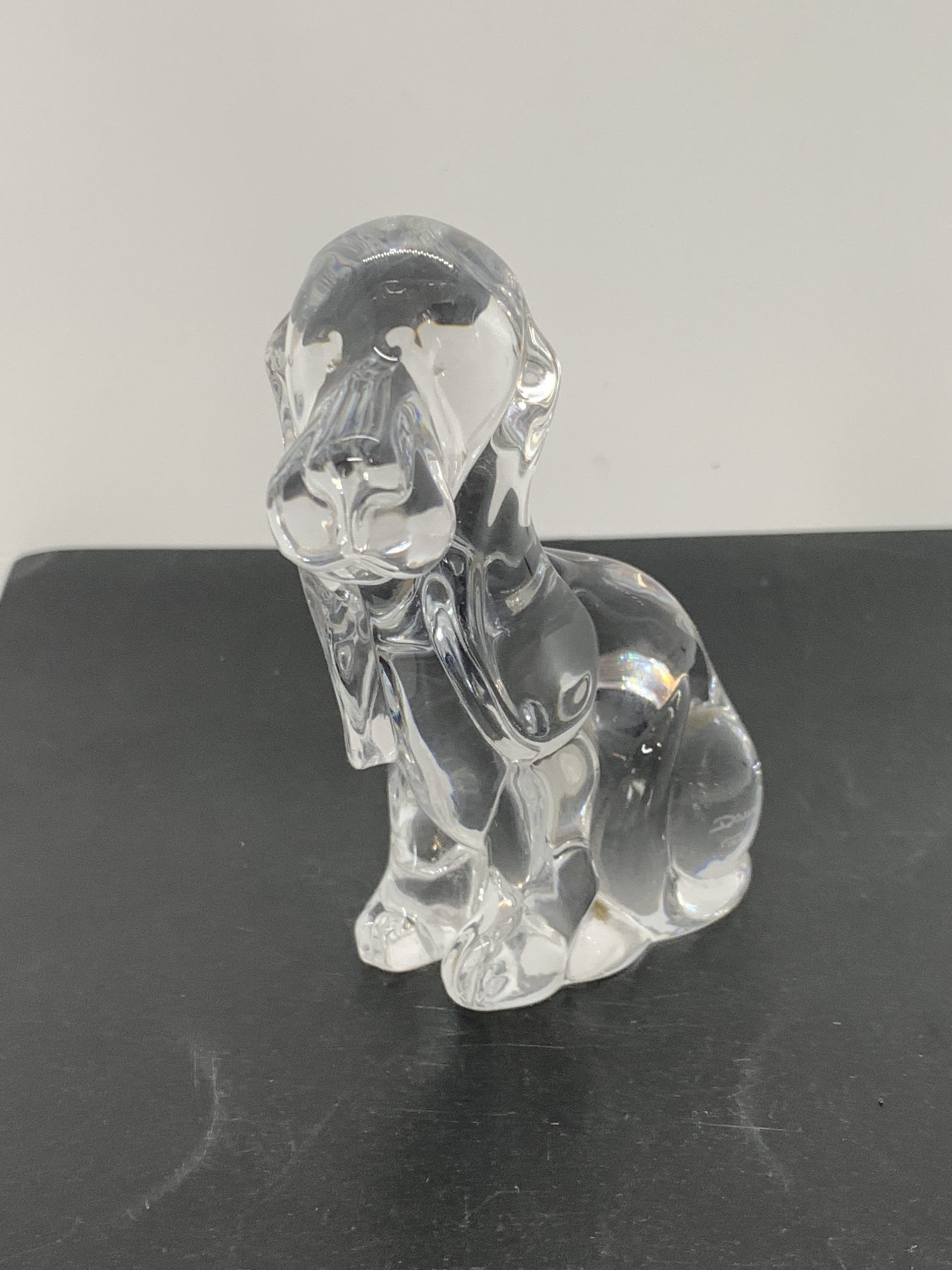 Daum Glass Beagle 10cm - Vintage Keepsakes