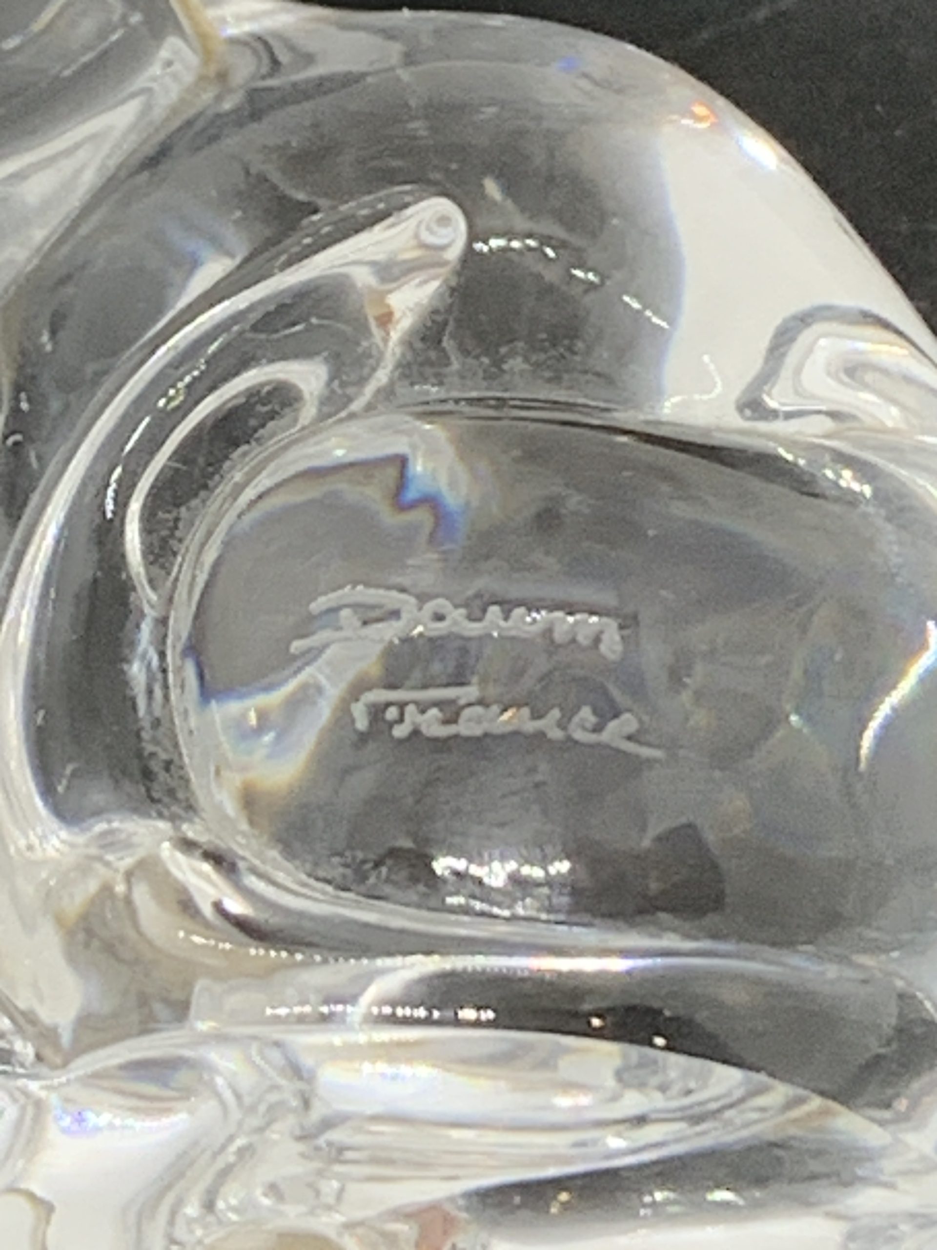 Daum Glass Beagle 10cm - Vintage Keepsakes