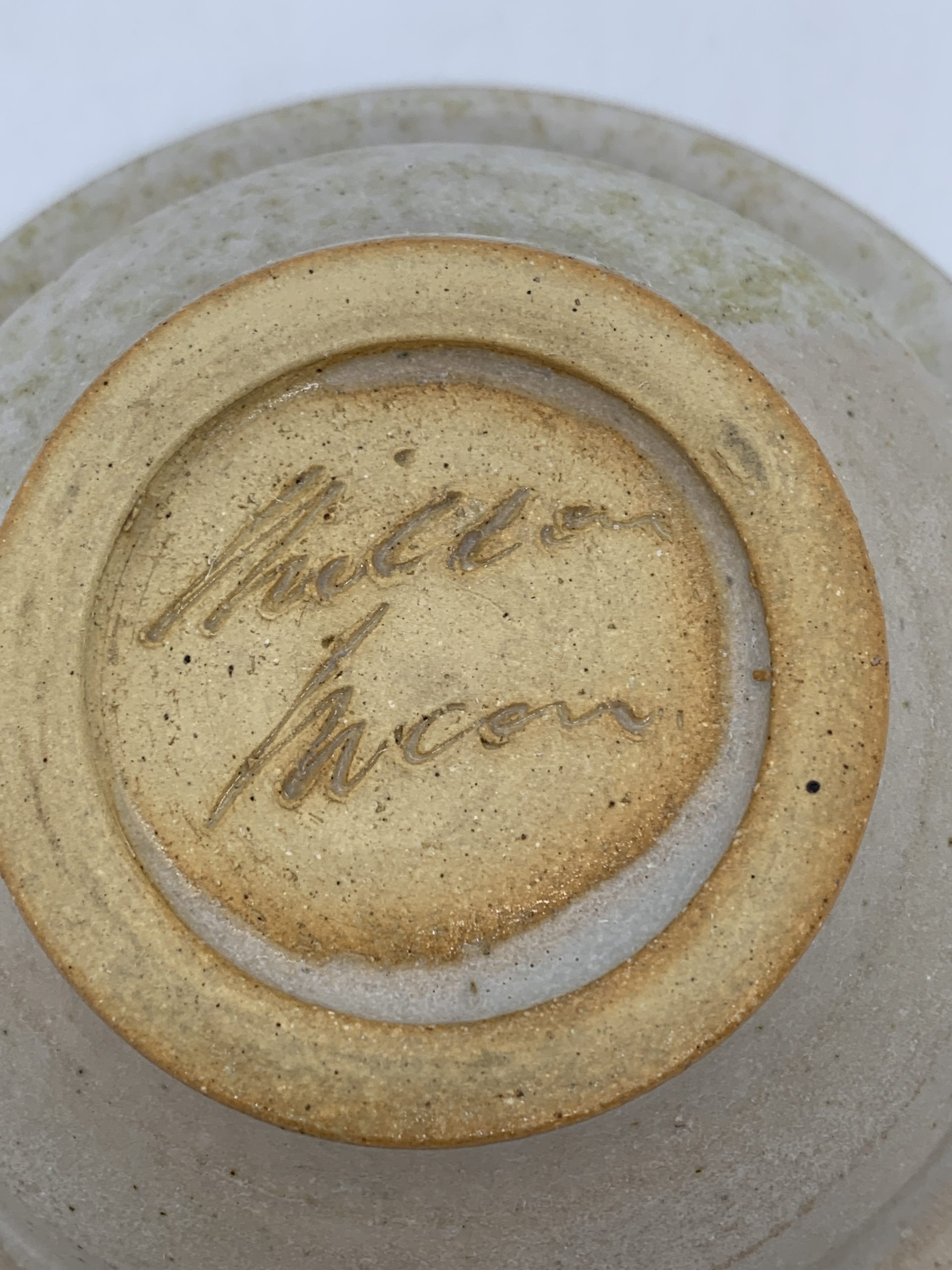 Milton Moon Rimmed Pottery Bowl 15cm - Vintage Keepsakes