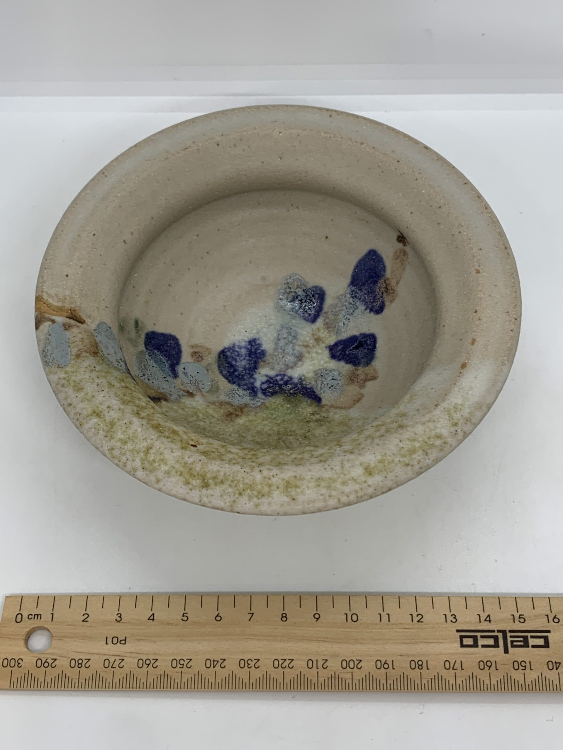 Milton Moon Rimmed Pottery Bowl 15cm - Vintage Keepsakes