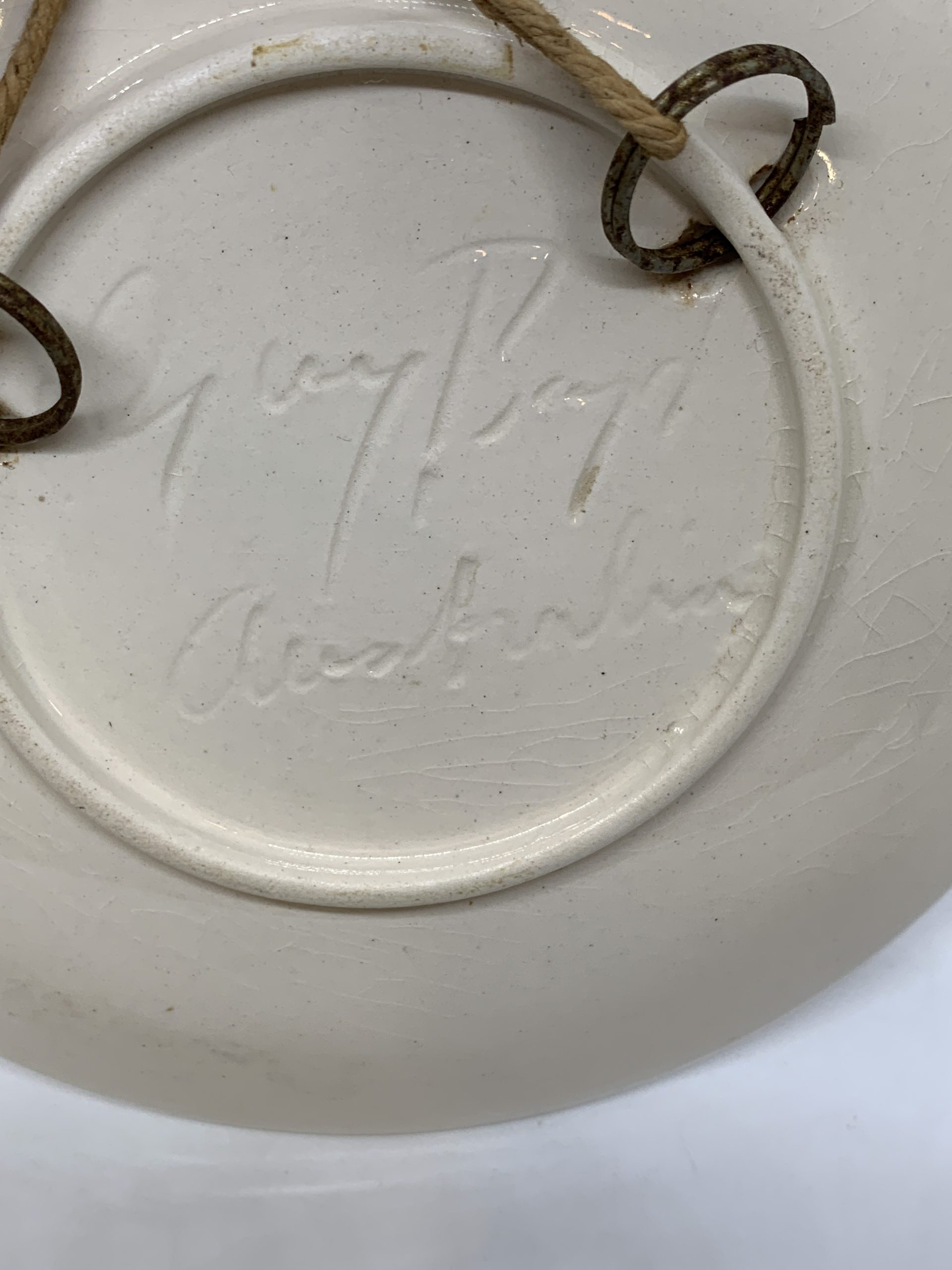 Guy Boyd Handpainted Plate 15cm - Vintage Keepsakes