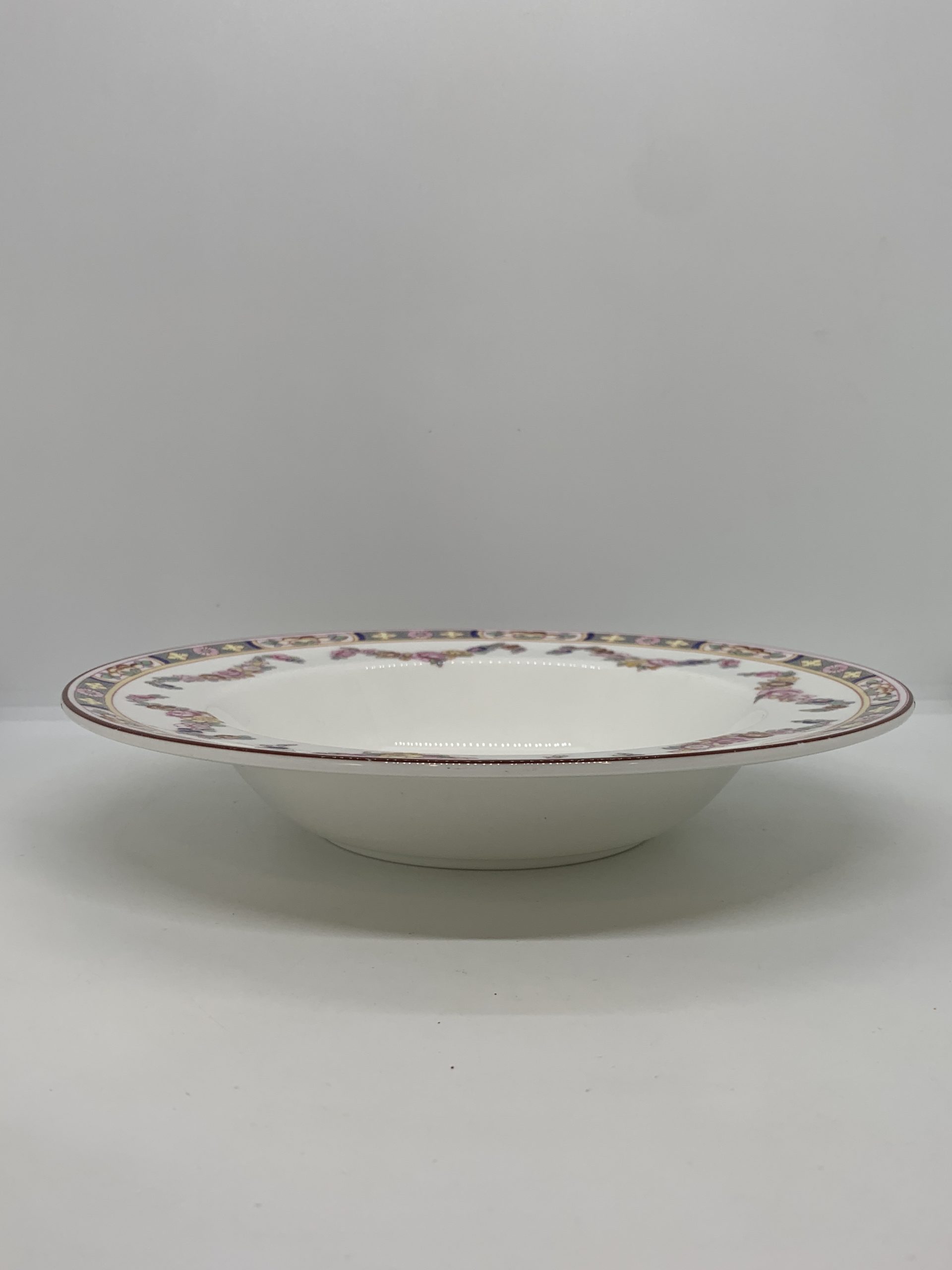 Minton Bone China A.4807 Minton Rose Bowl 23cm - Vintage Keepsakes