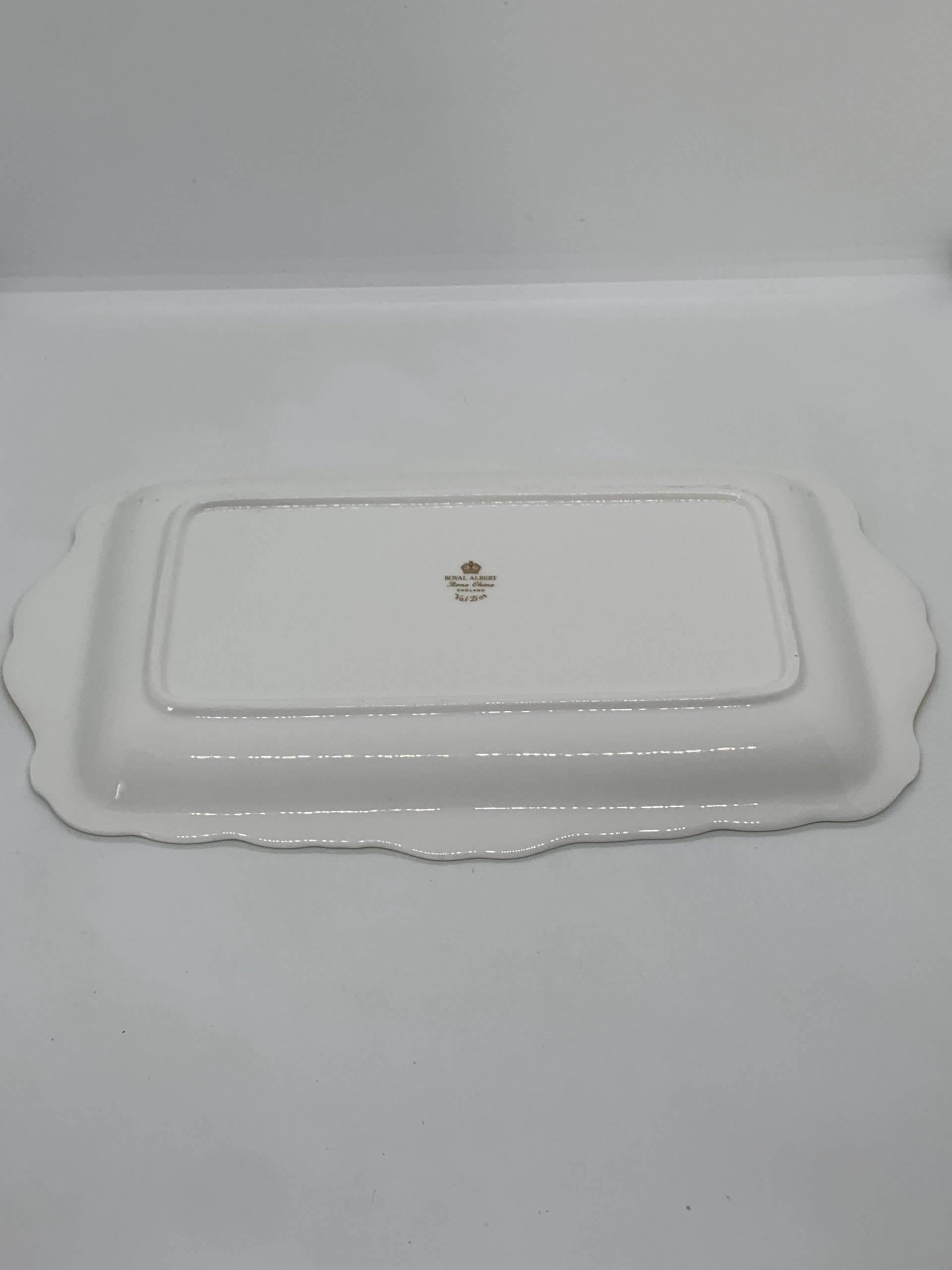 Royal Albert Val Dor Sandwich Tray 30cm - Vintage Keepsakes