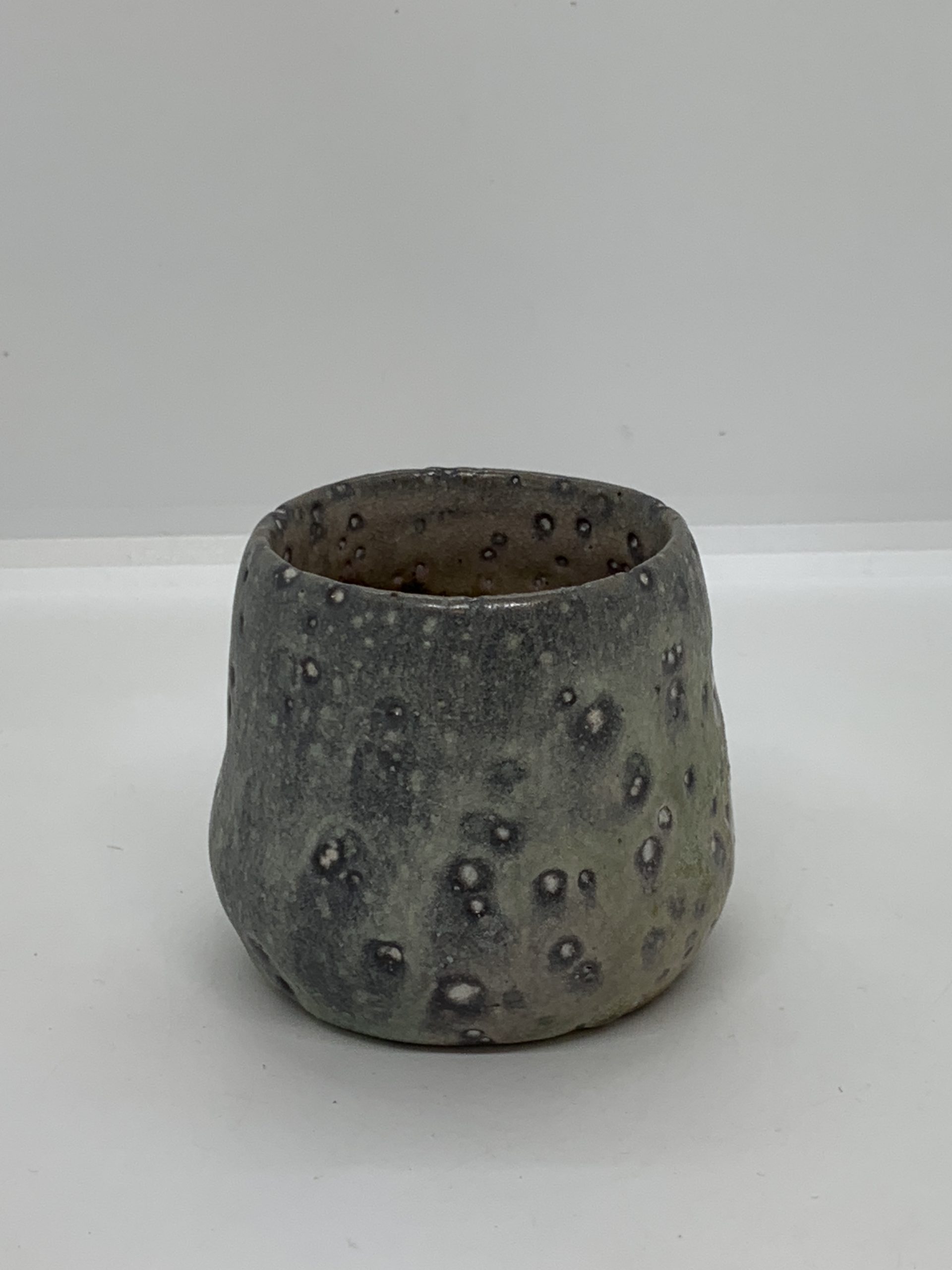 Gail Nichols (attrib) Lava Glaze Bowl 6.5cm high - Vintage Keepsakes