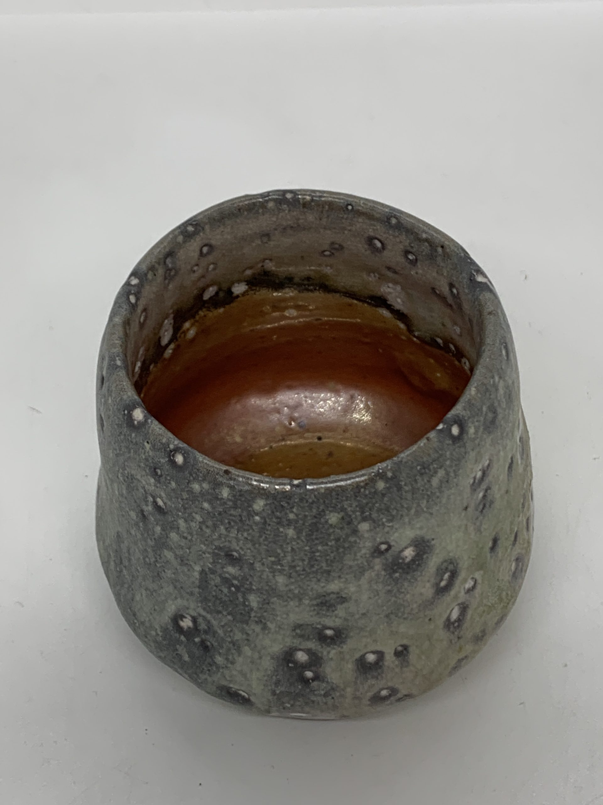 Gail Nichols (attrib) Lava Glaze Bowl 6.5cm high - Vintage Keepsakes