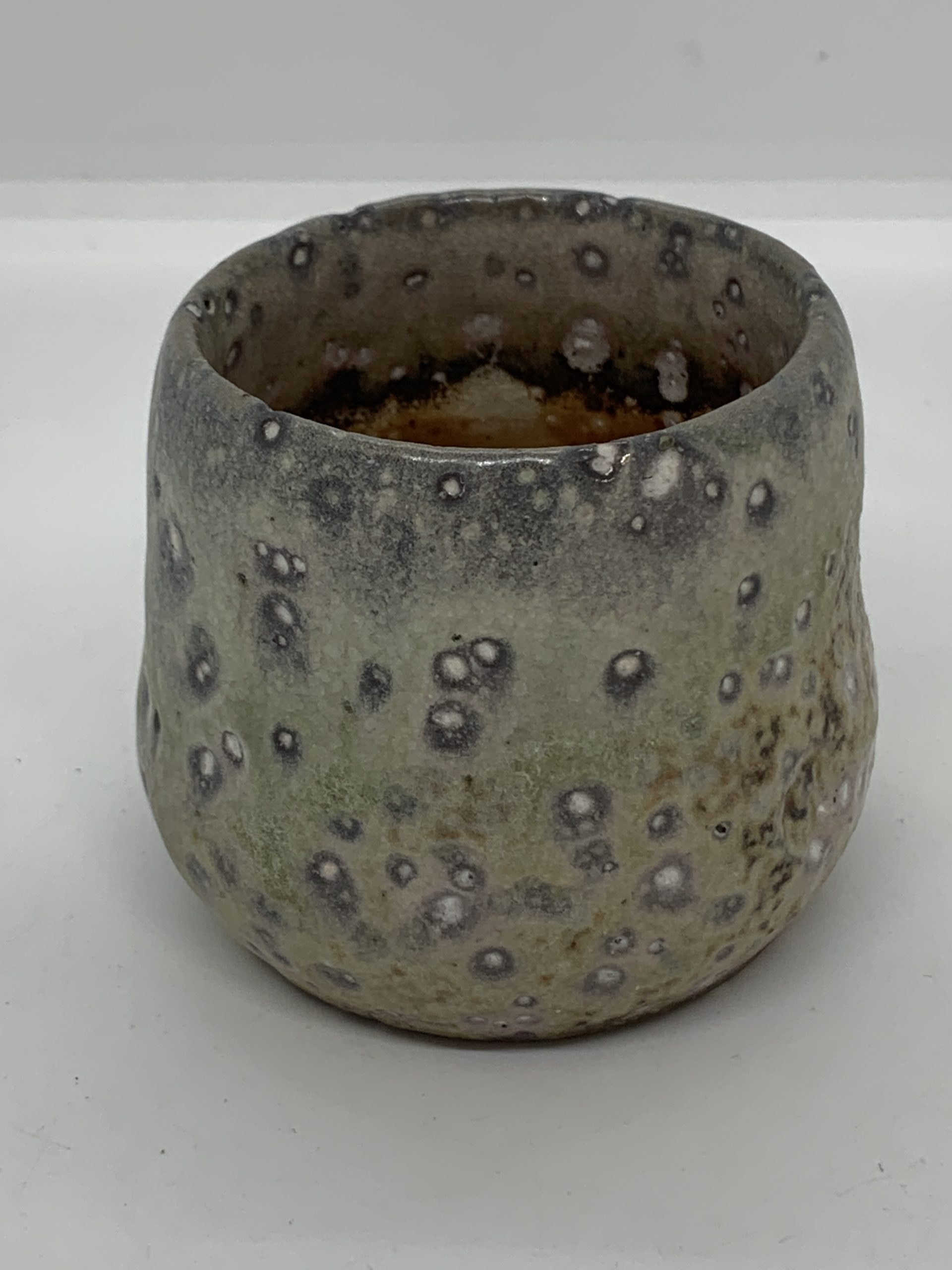 Gail Nichols (attrib) Lava Glaze Bowl 6.5cm high - Vintage Keepsakes