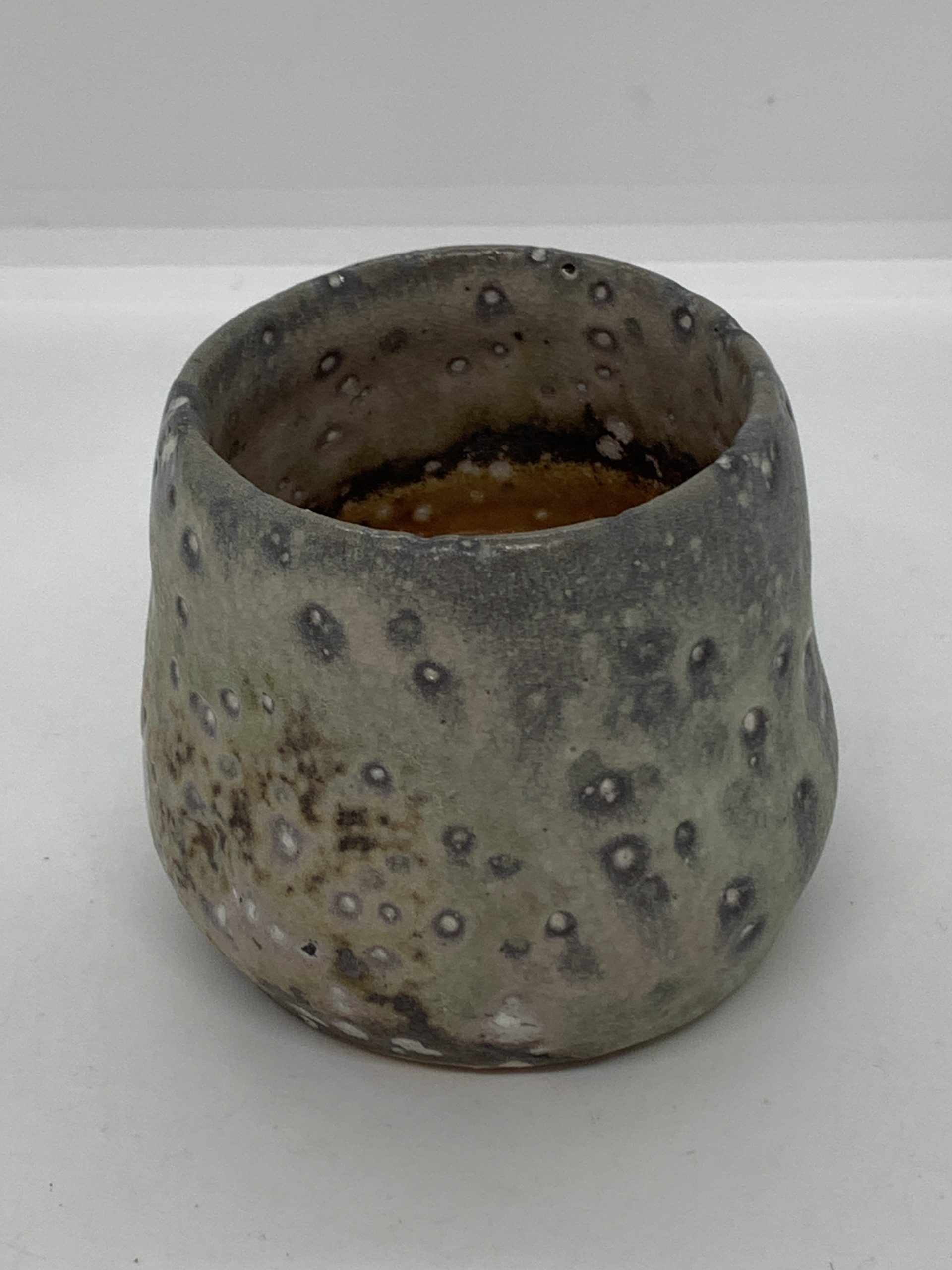Gail Nichols (attrib) Lava Glaze Bowl 6.5cm high - Vintage Keepsakes