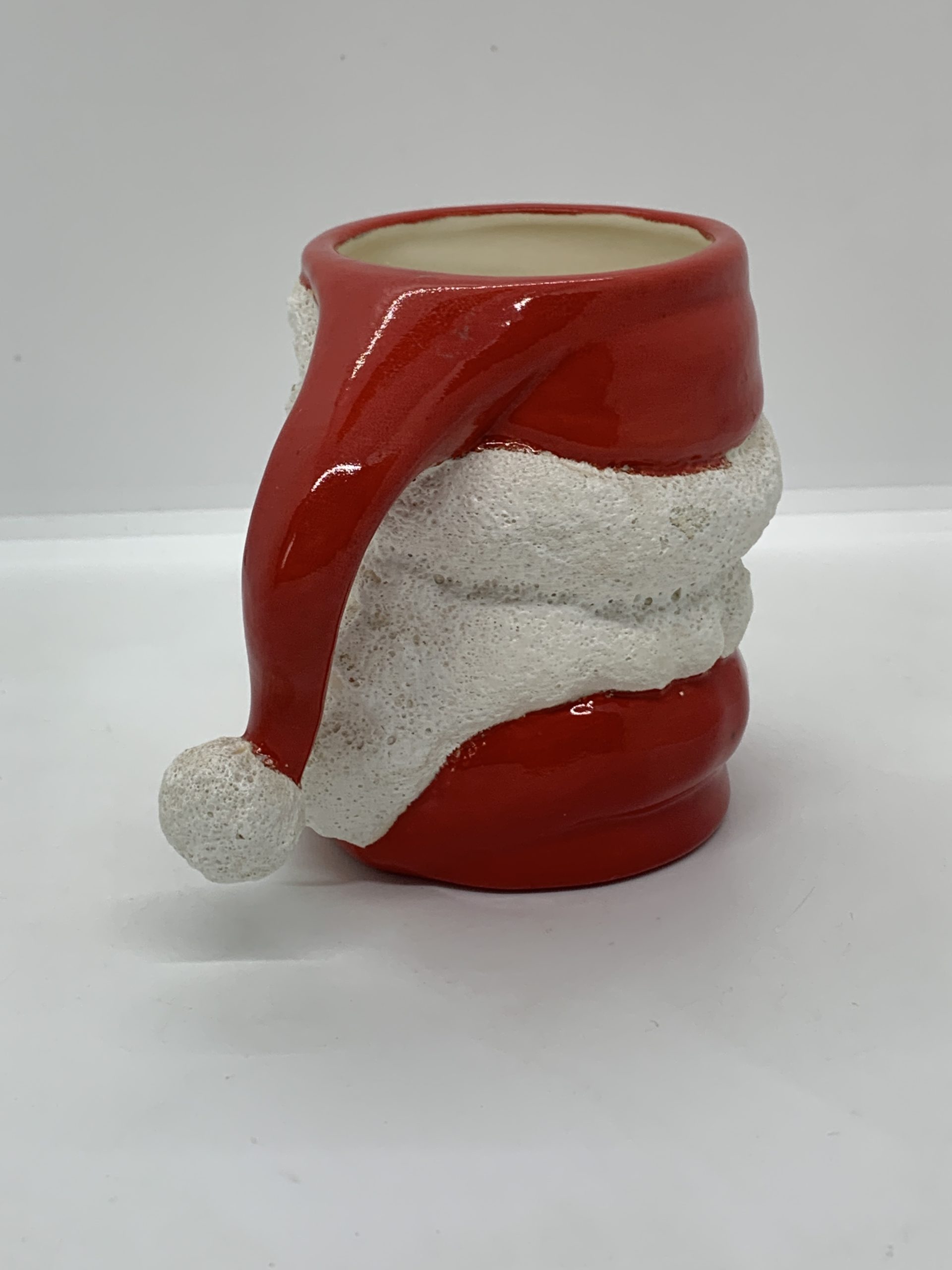 Ceramic Santa Mug (Light) 10cm - Vintage Keepsakes