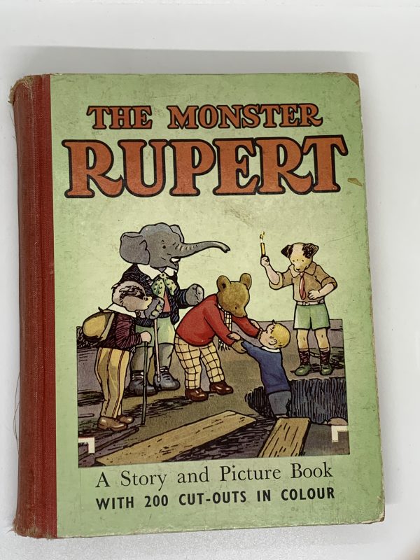 The Monster Rupert Book - Story and Picture Book with Cut-Outs ...