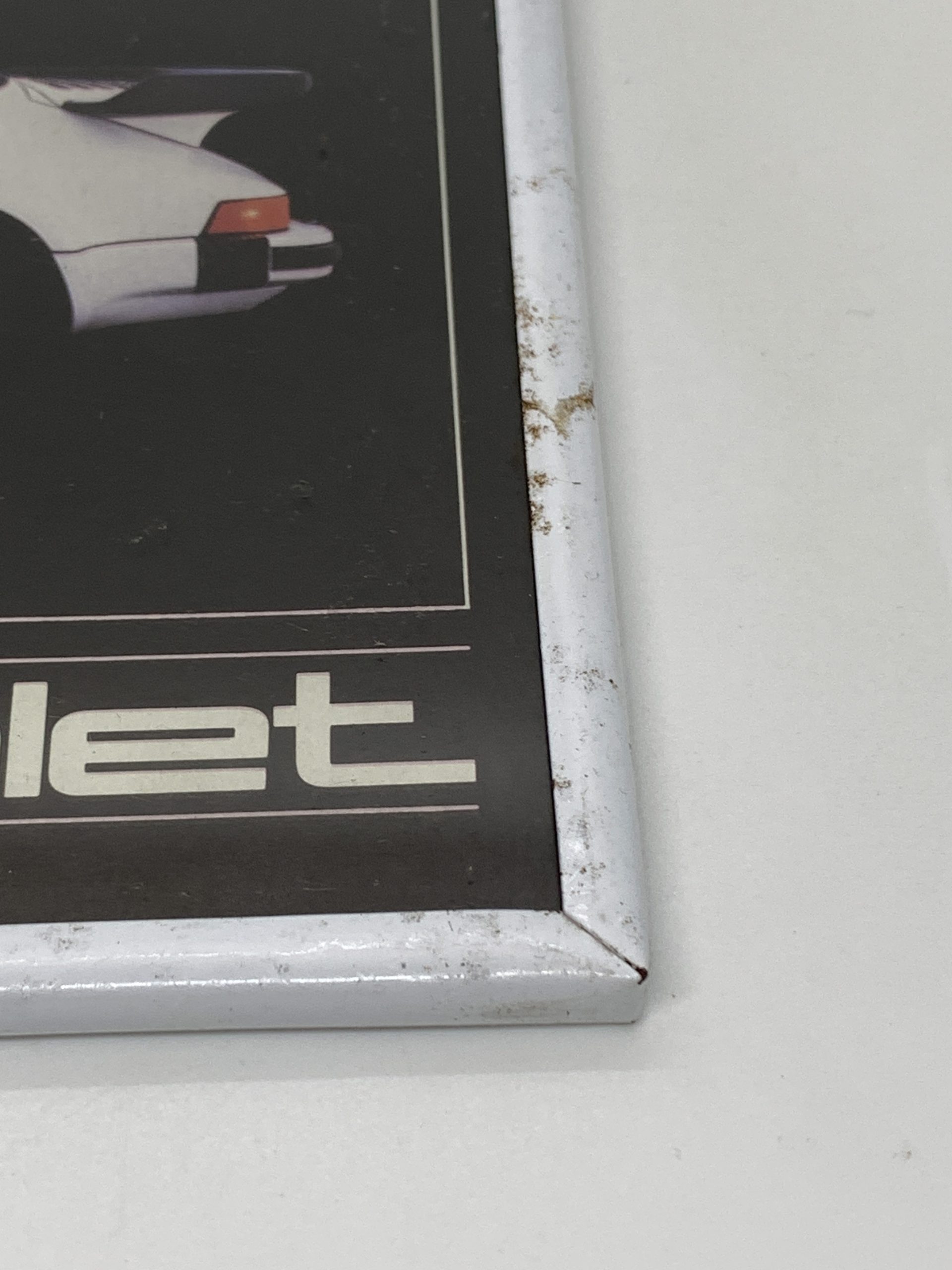 Porsche 930 Cabriolet Sign 20x26cm - Vintage Keepsakes