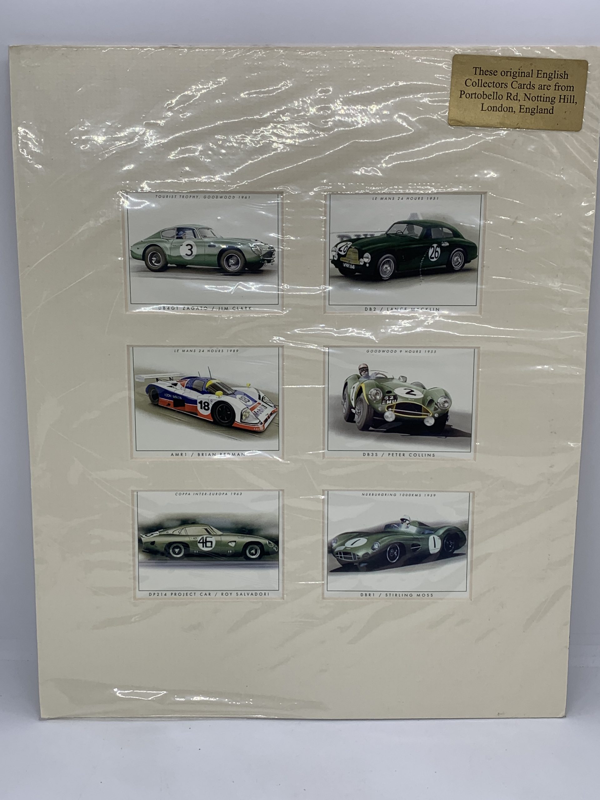 Golden Era Collector Cards Aston Martin - Vintage Keepsakes