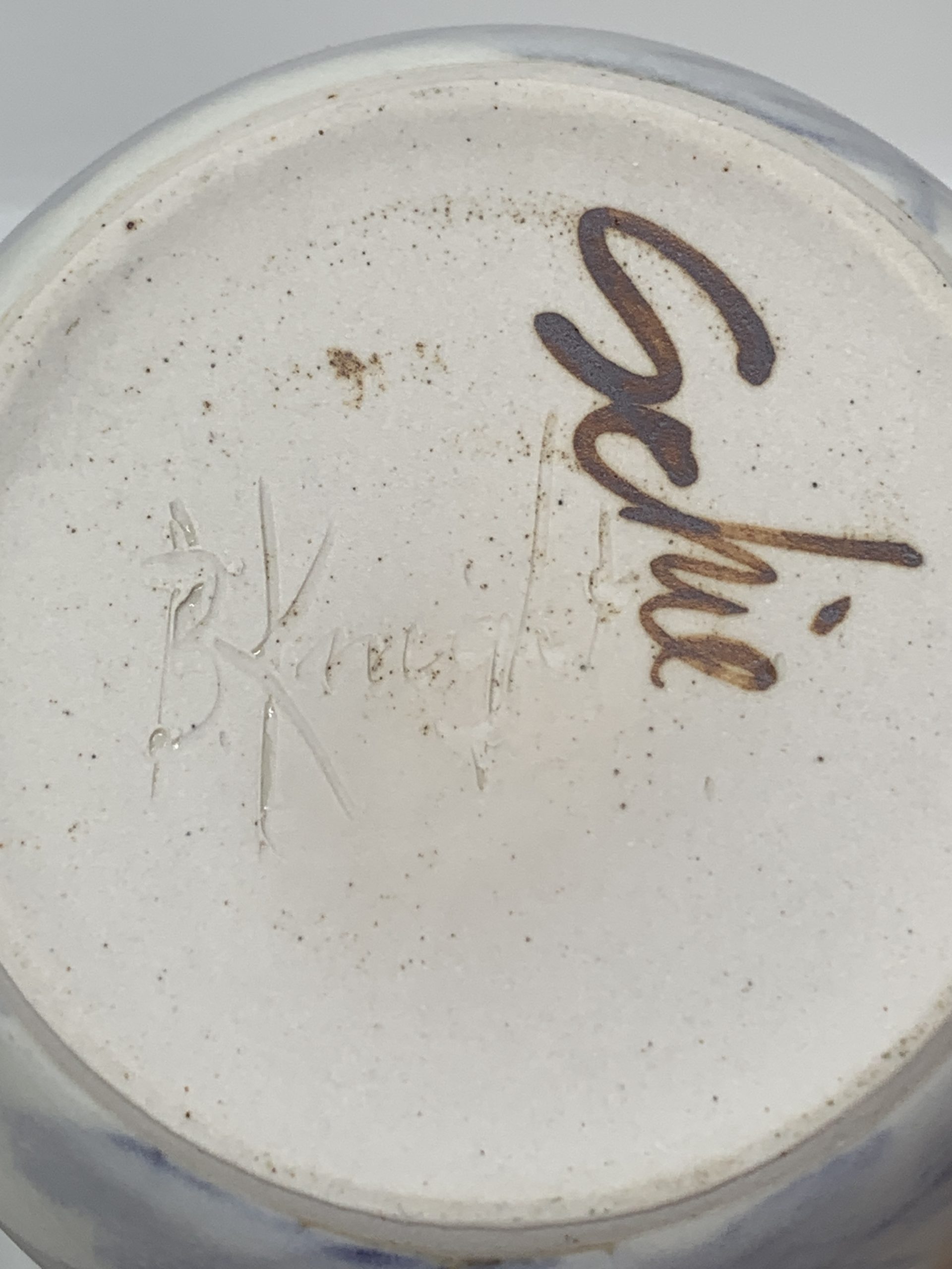 Bjorn Schie and Beth Knight Australian Pottery Decanter 22cm - Vintage ...