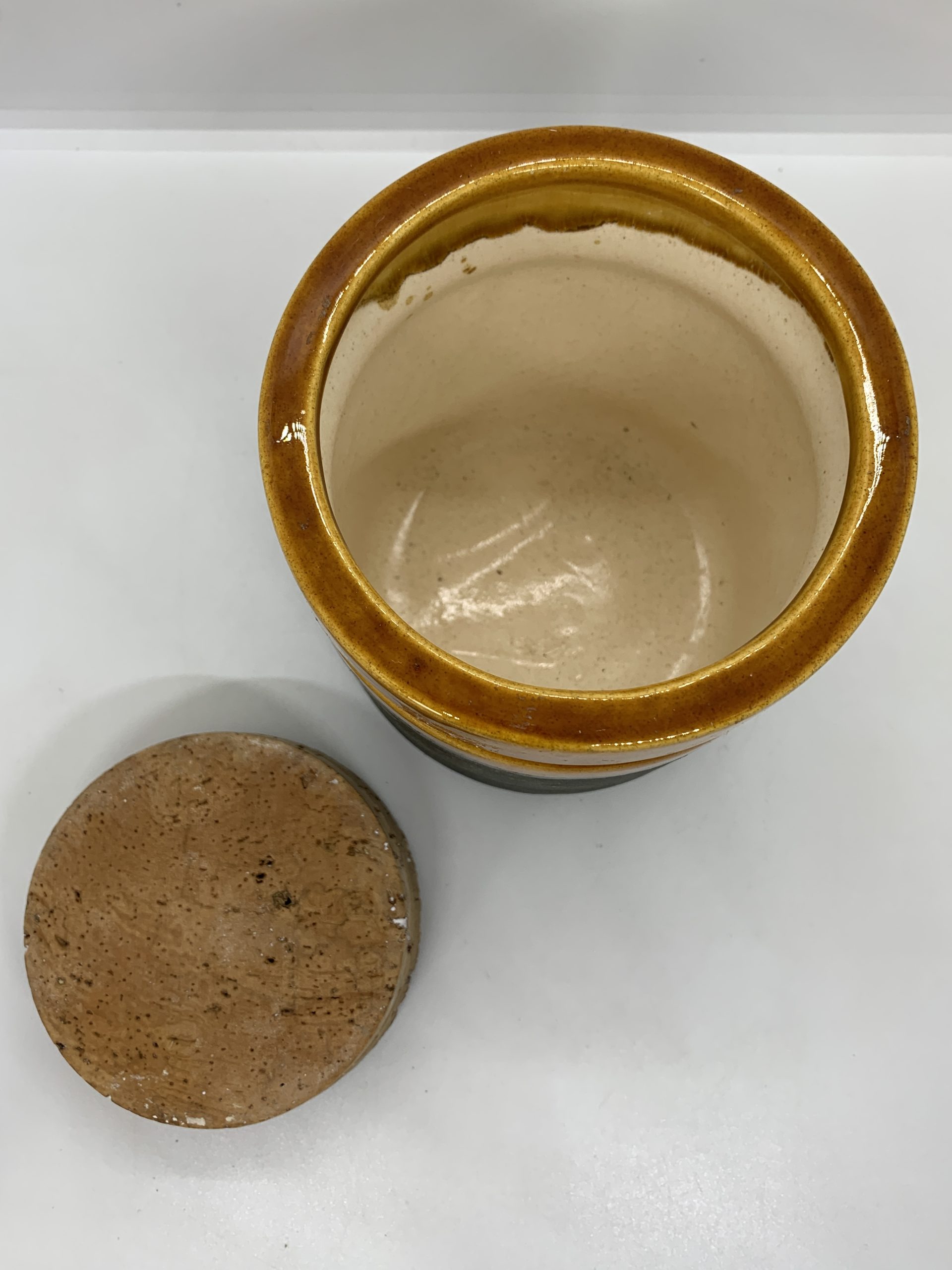 Elke Pottery Cannister 78 13cm - Vintage Keepsakes