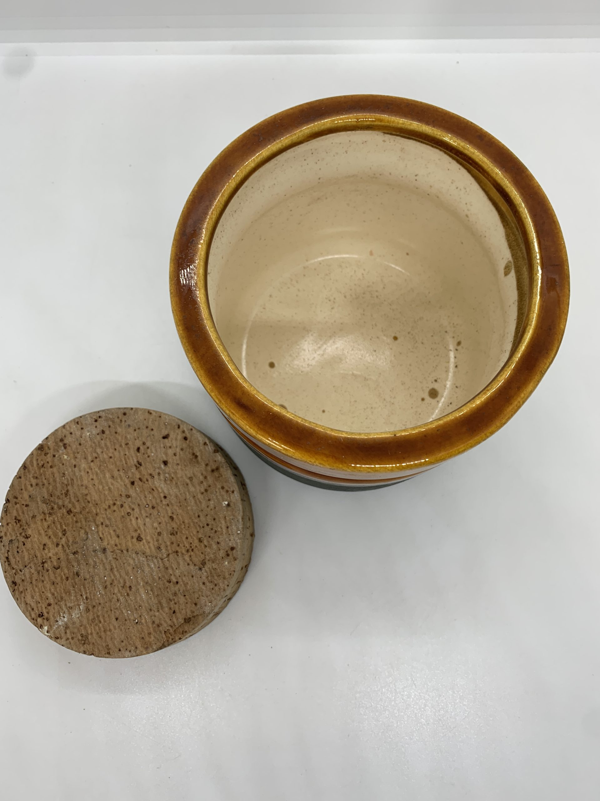 Elke Pottery Cannister 79 11cm - Vintage Keepsakes