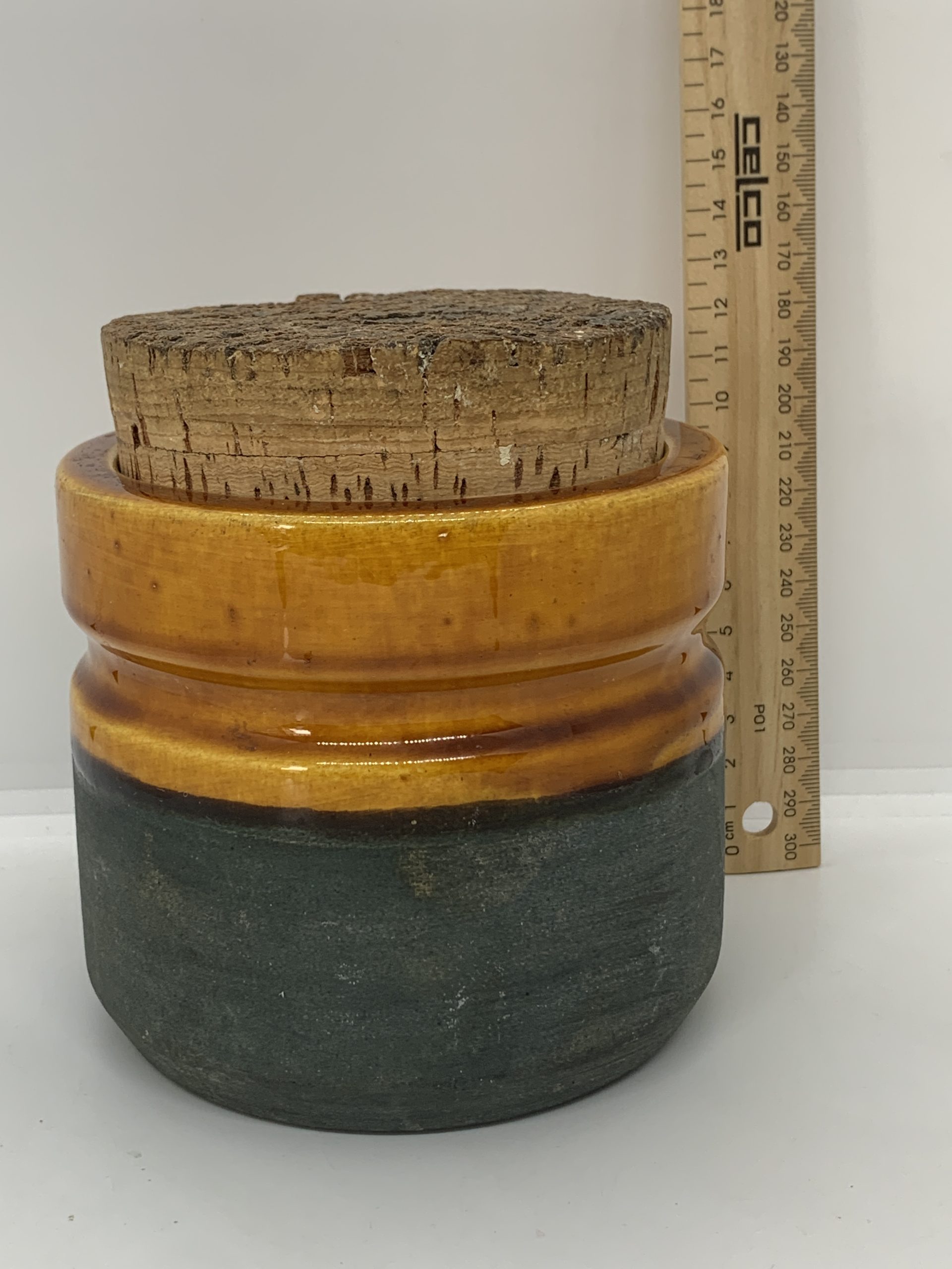 Elke Pottery Cannister 79 11cm - Vintage Keepsakes