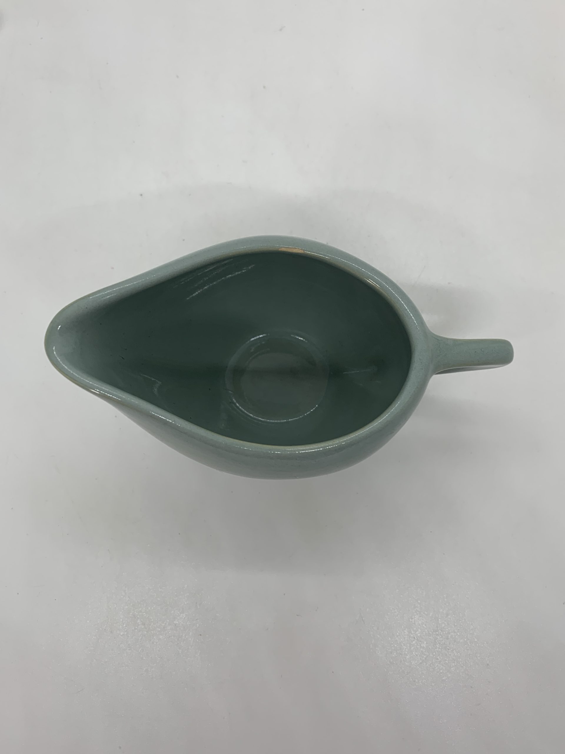 Fort Elliot Pottery Blue Jug 8cm high - Vintage Keepsakes