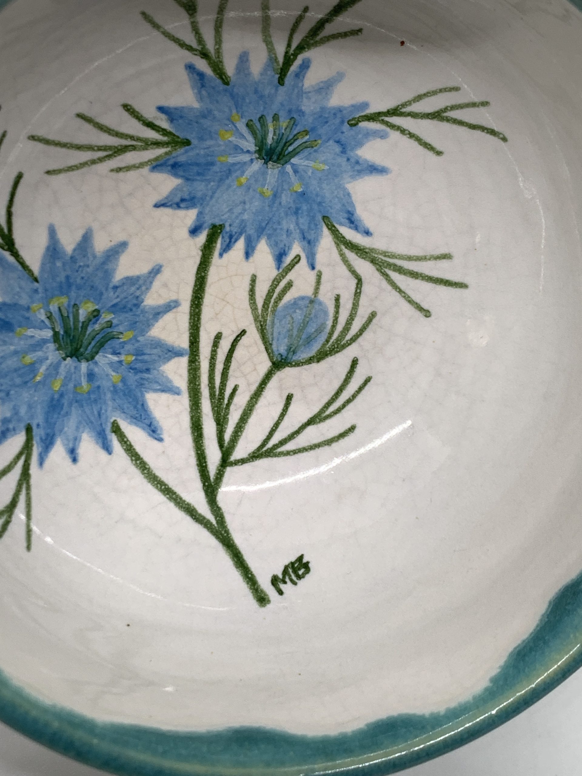 RM Beck Footed Bowl 9cm high - Vintage Keepsakes