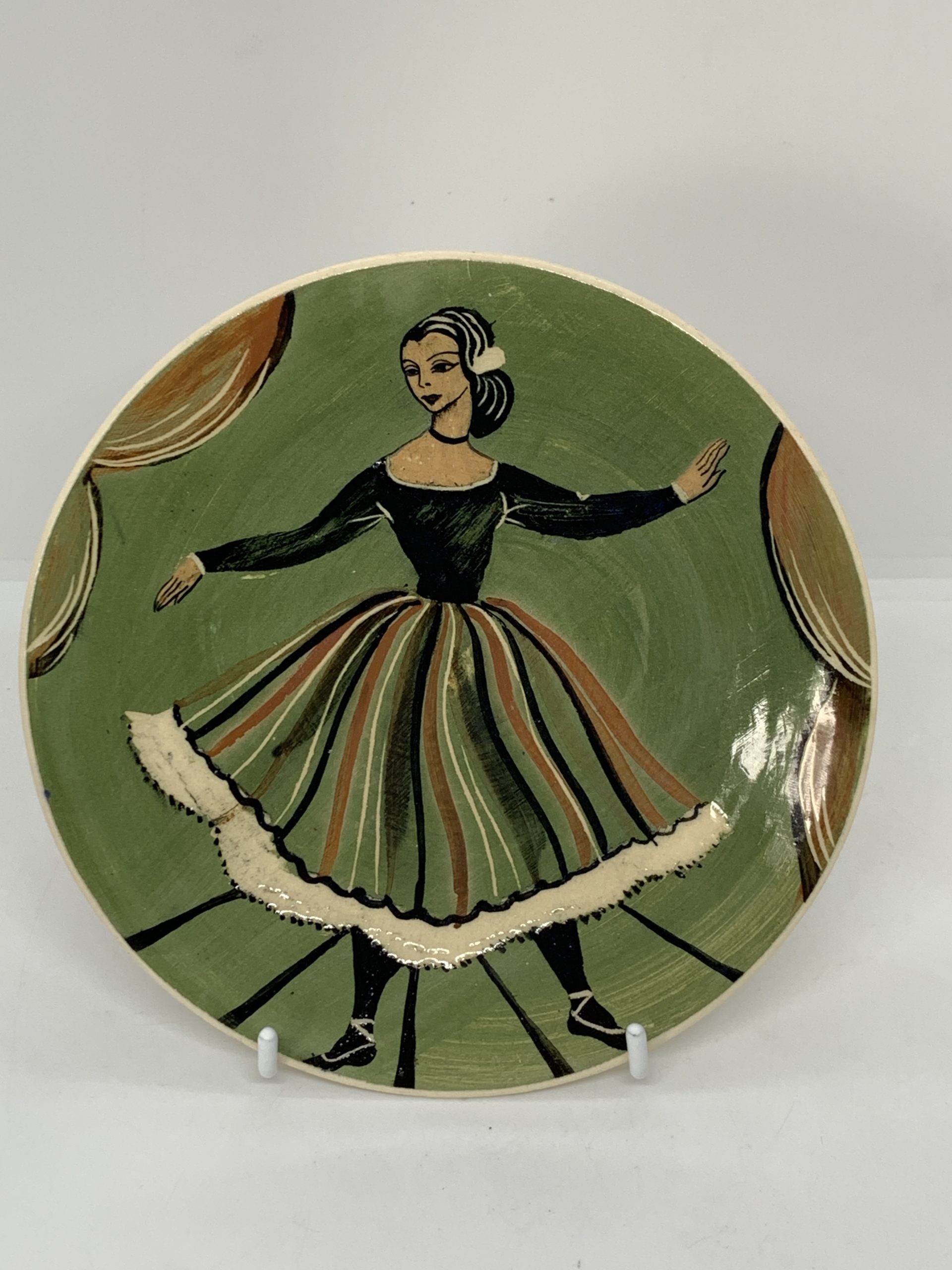 Martin Boyd Spanish Lady Plate 18cm - Vintage Keepsakes