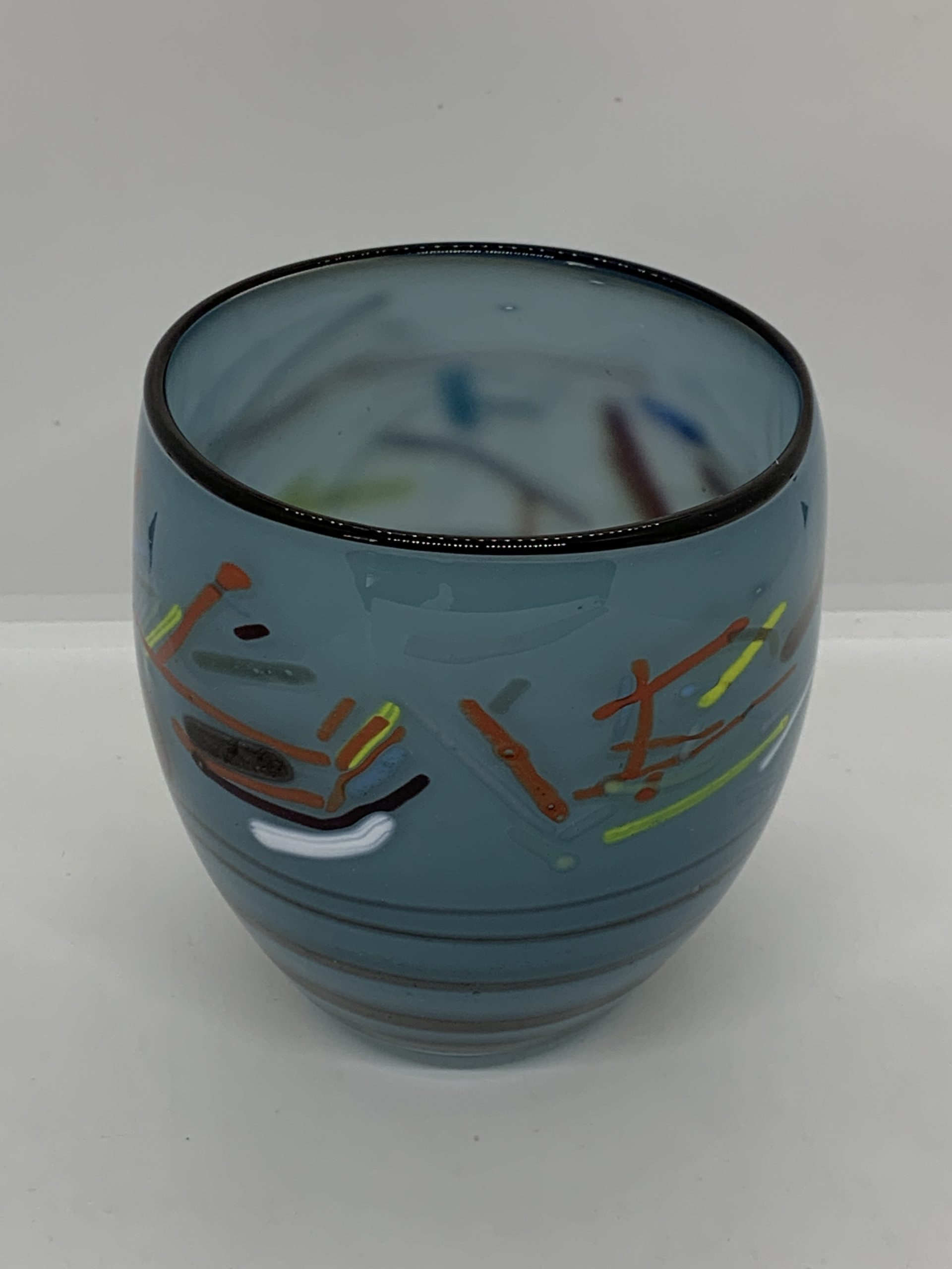 Pauline Delaney Glass Vase 11cm - Vintage Keepsakes