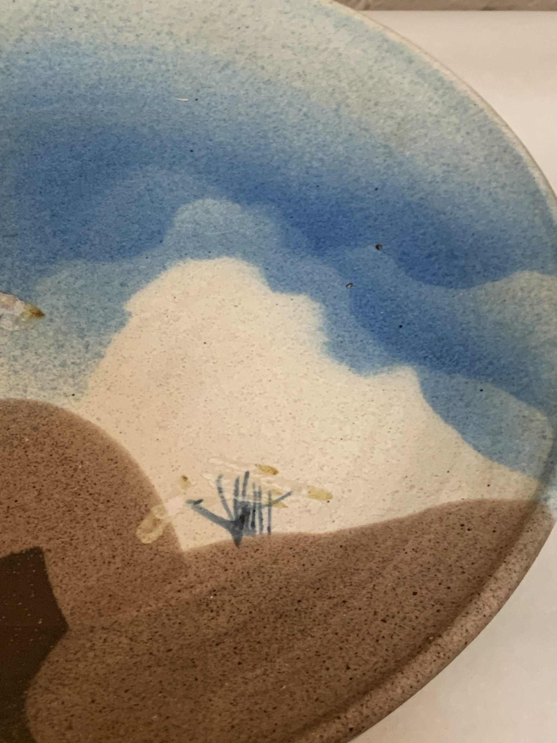Henry Hackenberger Pottery Platter 37cm - Vintage Keepsakes