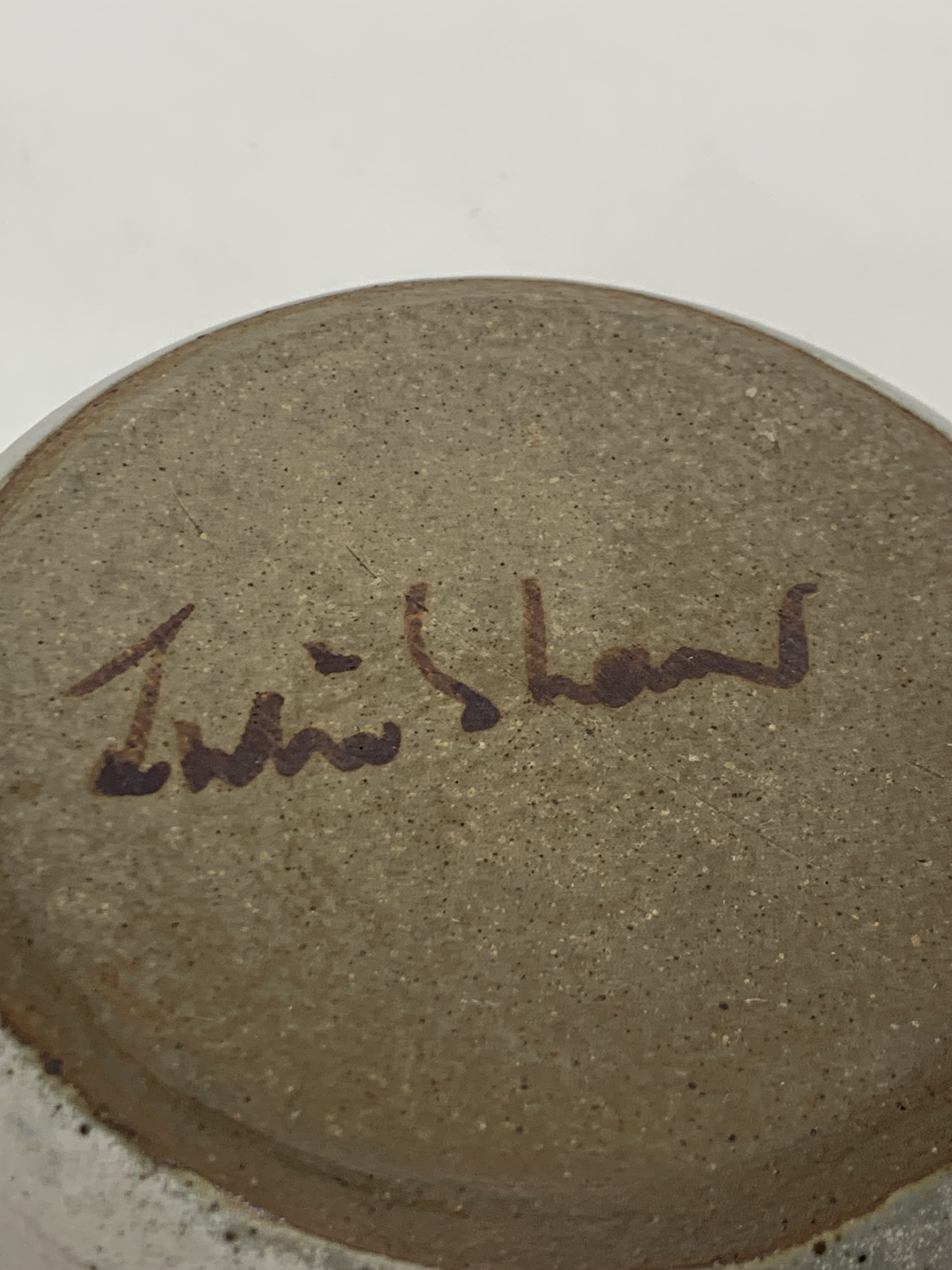 Julie Shaw Pottery Jug 11cm wide - Vintage Keepsakes