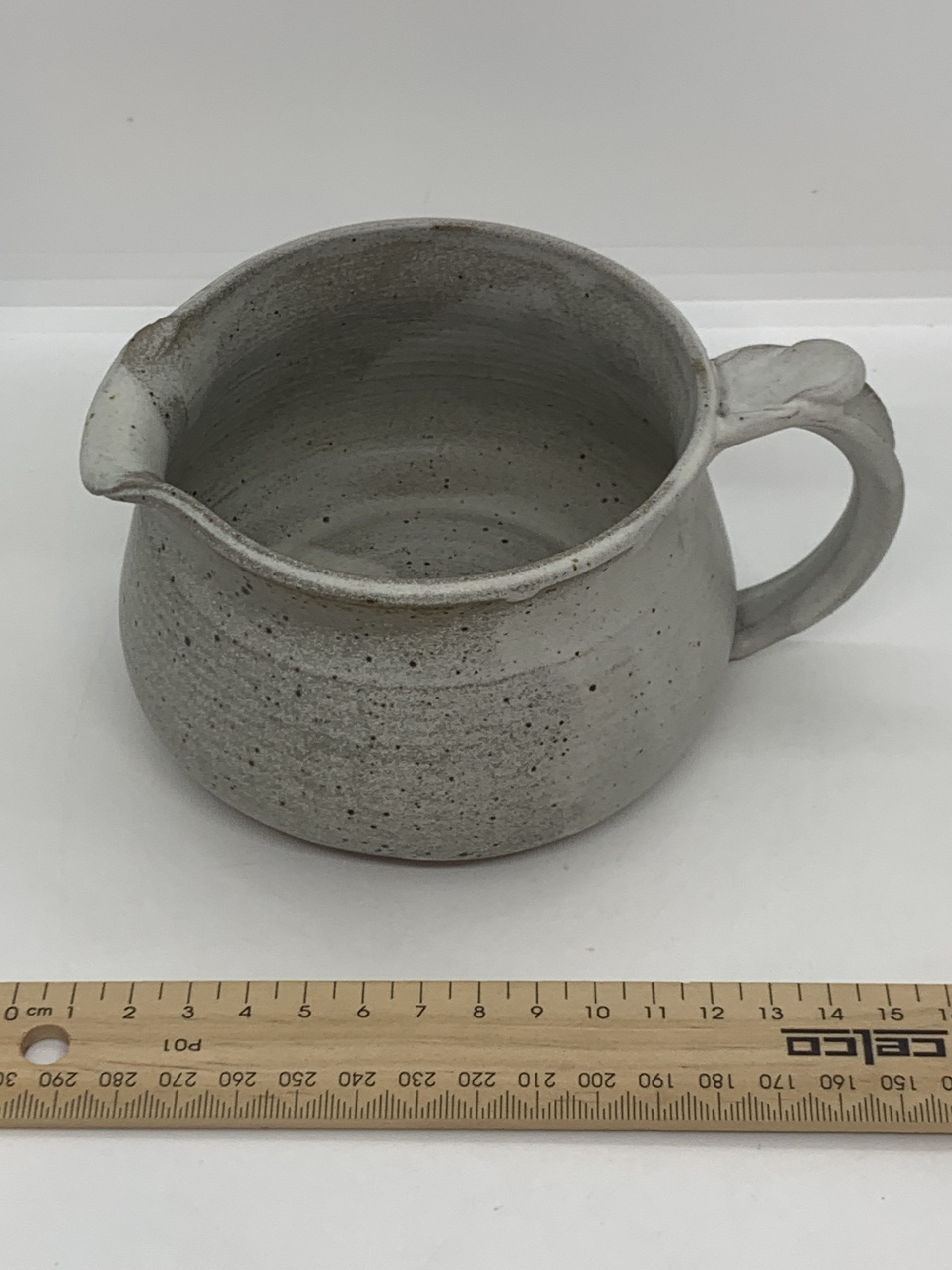 Julie Shaw Pottery Jug 11cm wide - Vintage Keepsakes