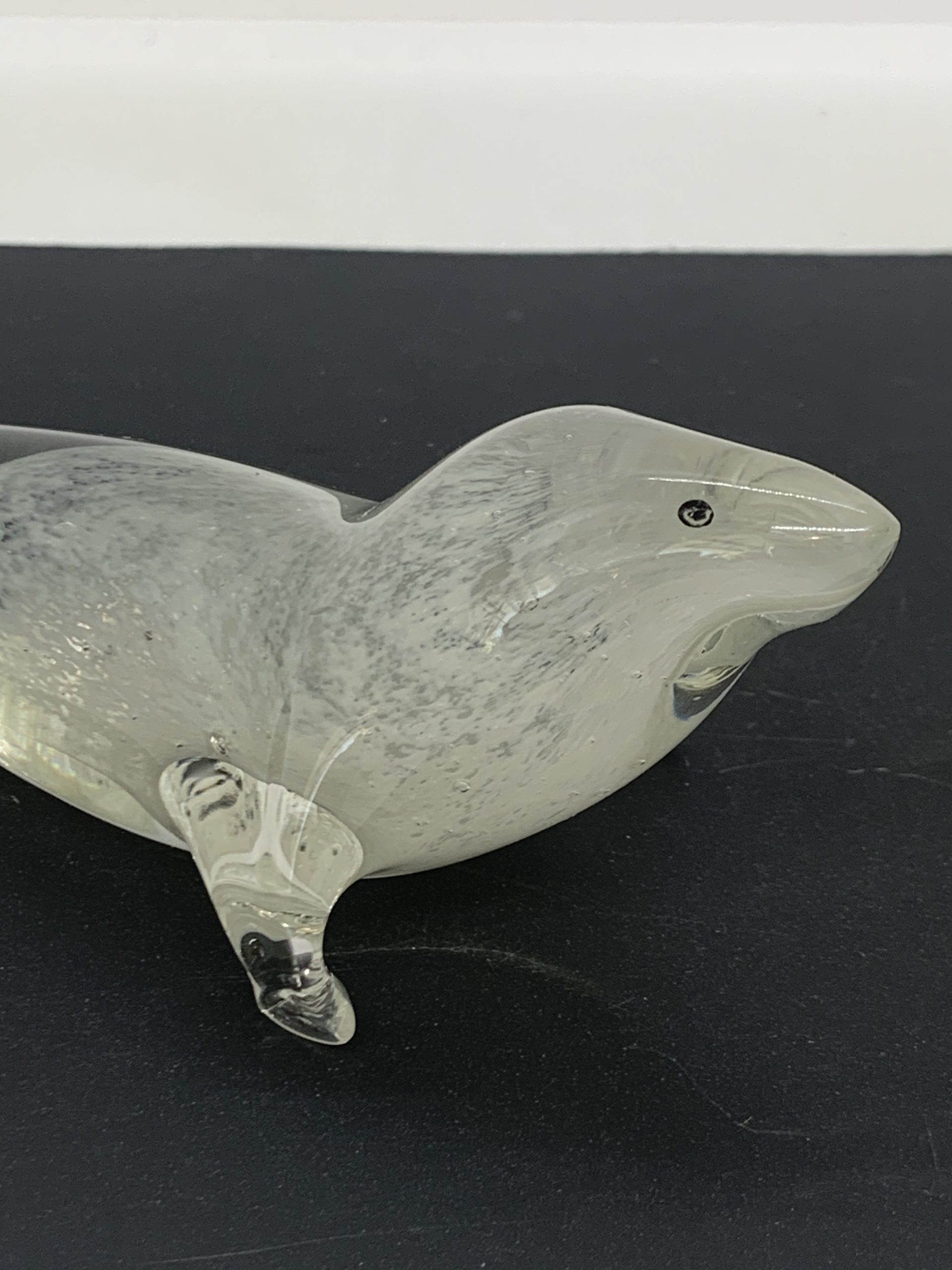 Eamonn Vereker Glass Seal 15cm - Vintage Keepsakes