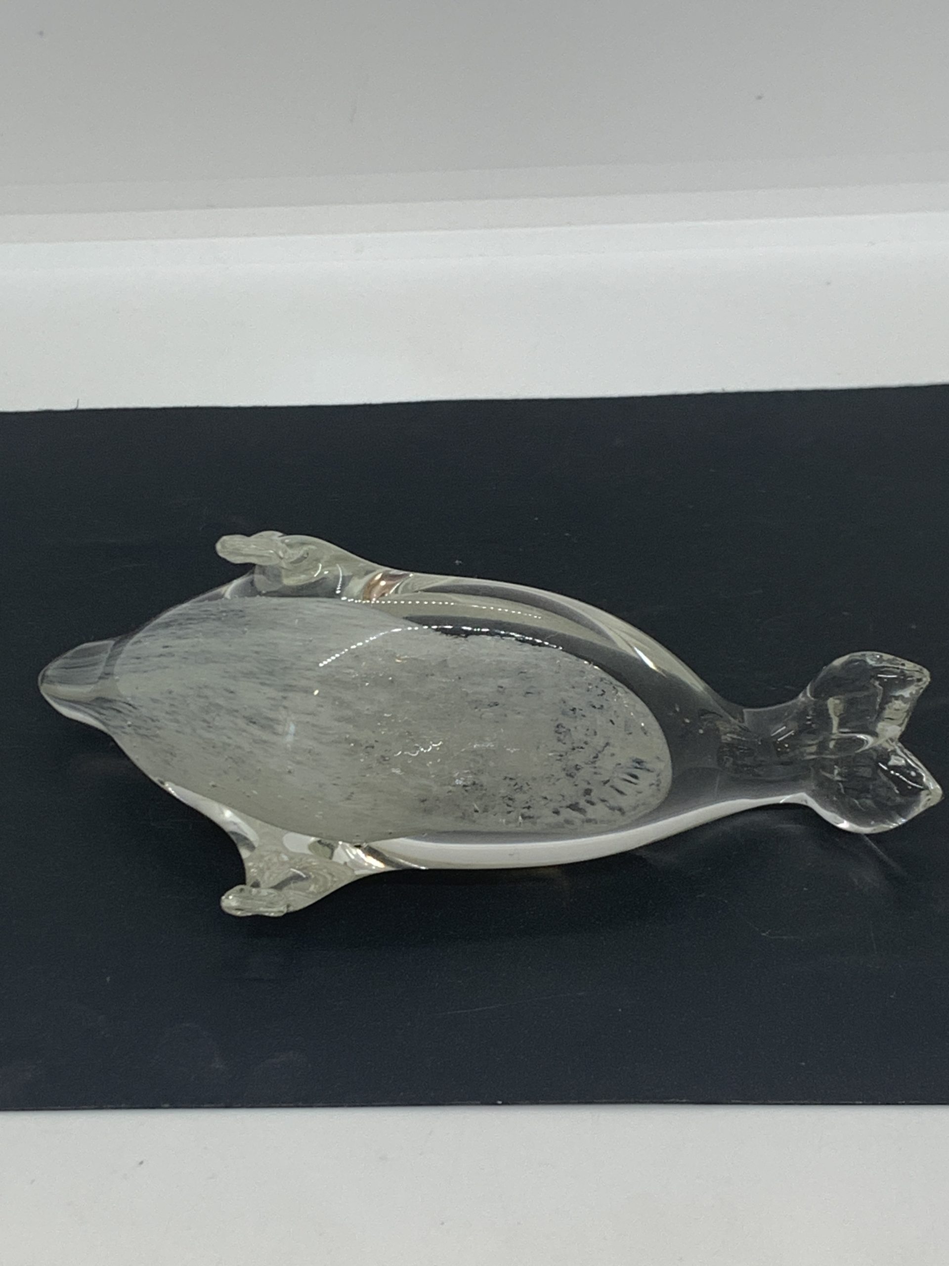 Eamonn Vereker Glass Seal 15cm - Vintage Keepsakes