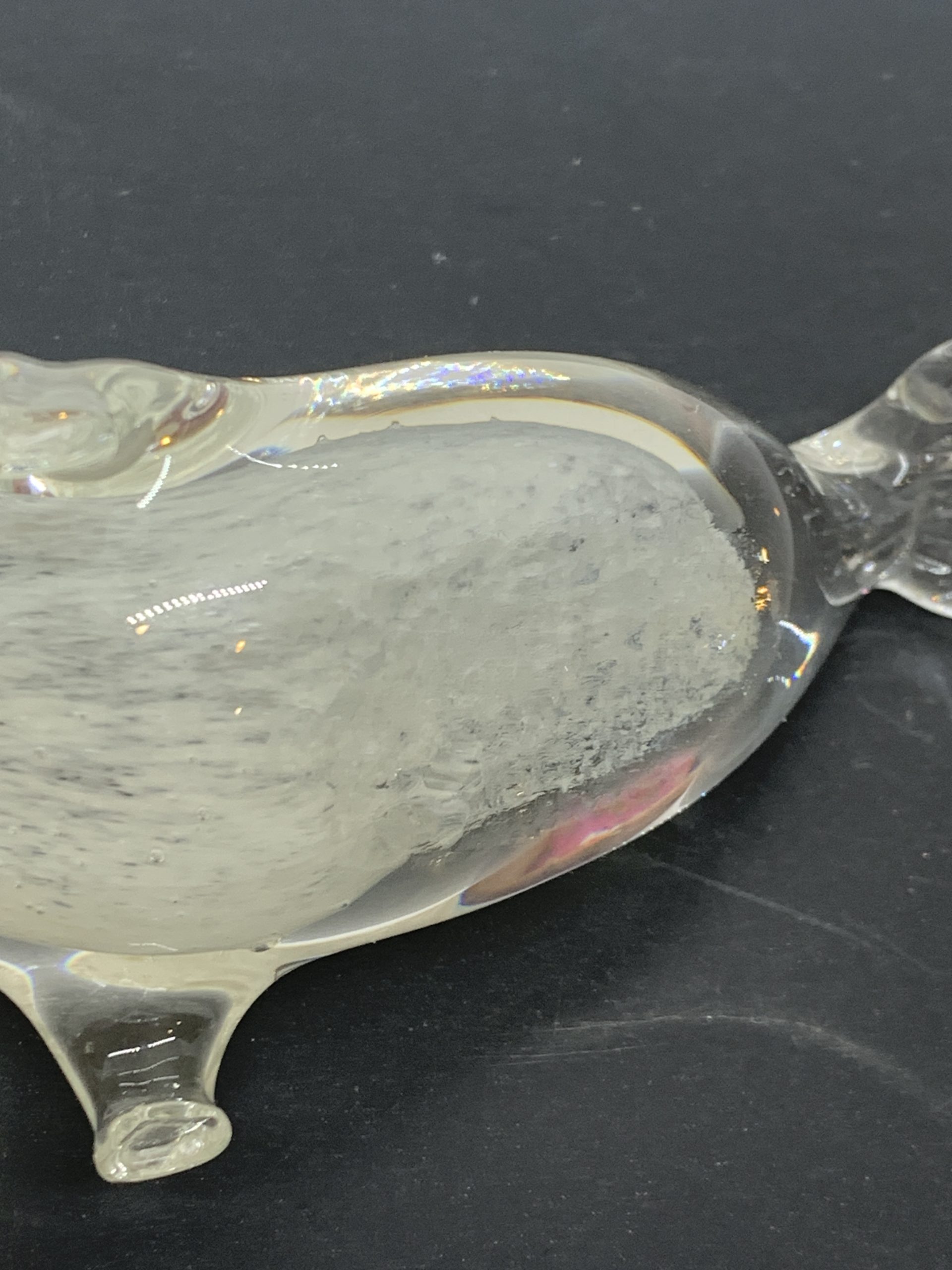 Eamonn Vereker Glass Seal 15cm - Vintage Keepsakes