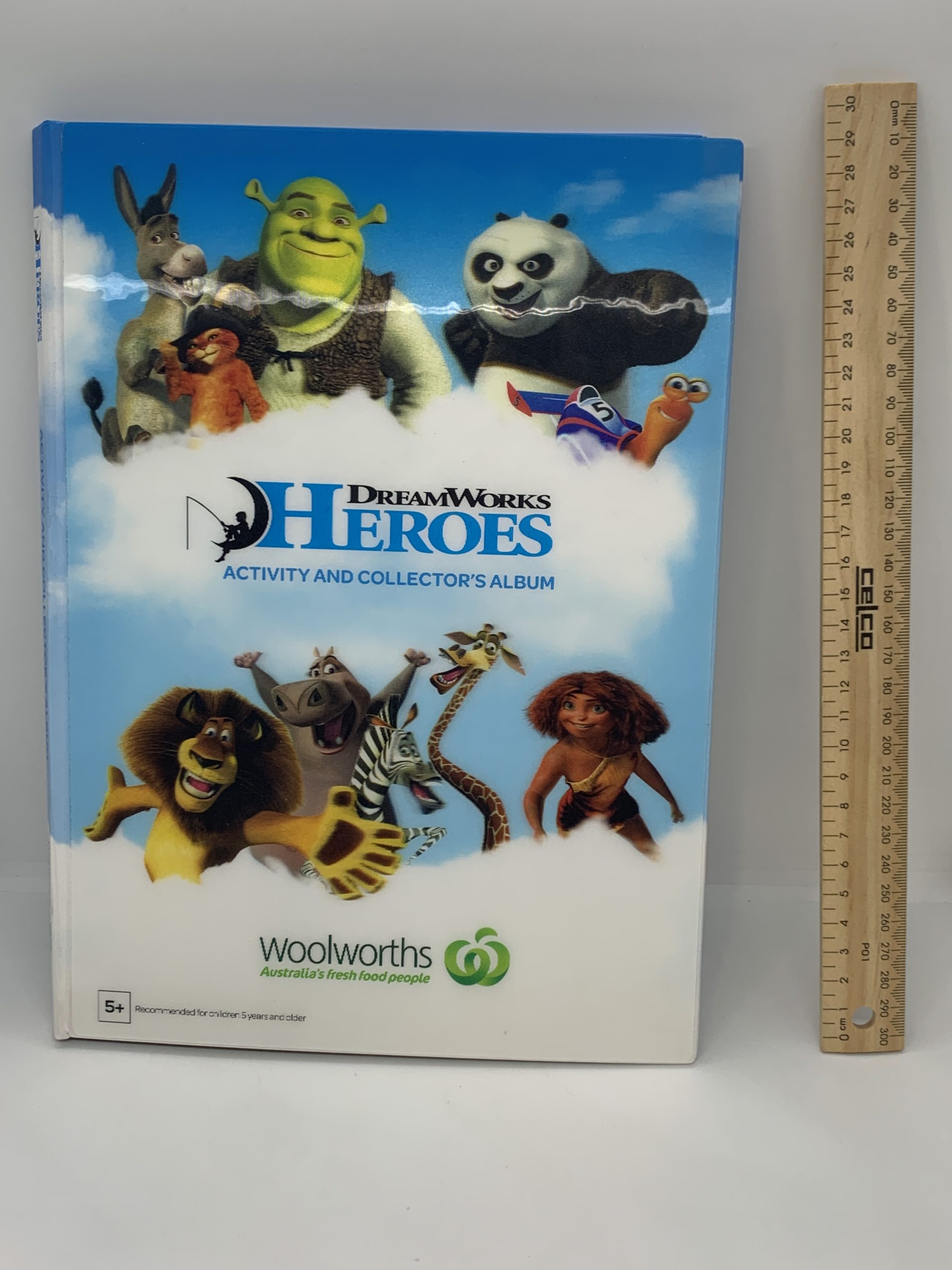 Woolworths Dreamworks Heros - Collectors Album and Cards - Complete ...