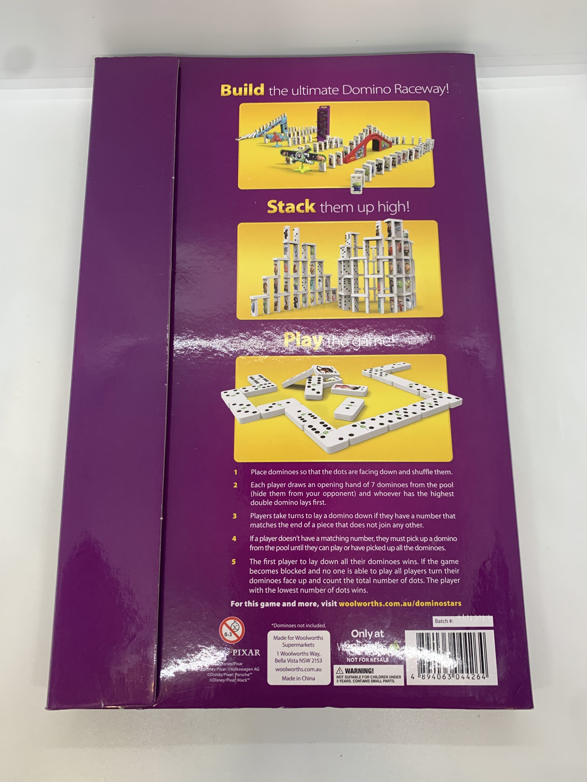 Woolworths Disney Stars Dominoes - Complete - Vintage Keepsakes