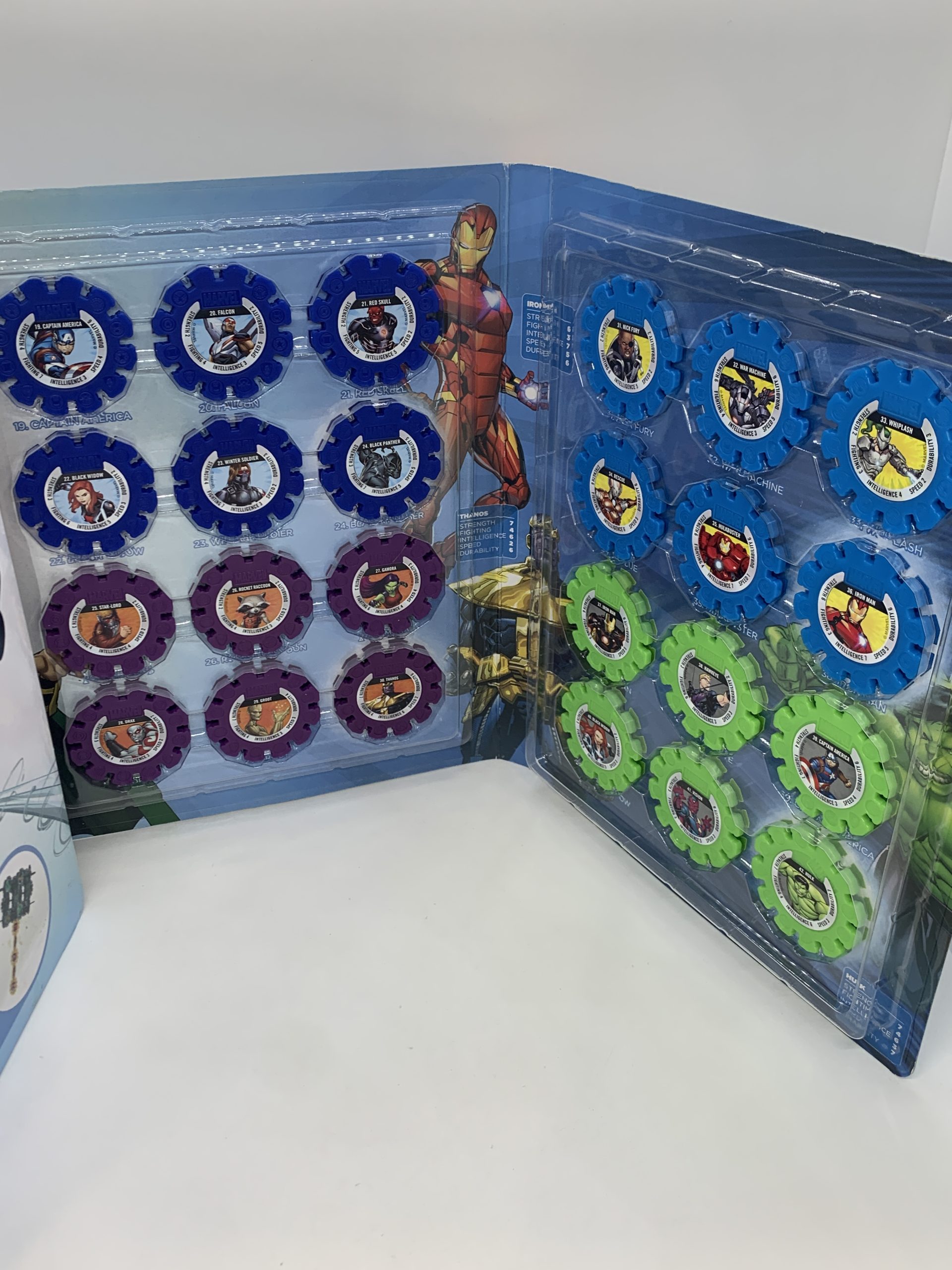 Woolworths Marvel Heroes Discs Album and Discs - Complete - Vintage ...